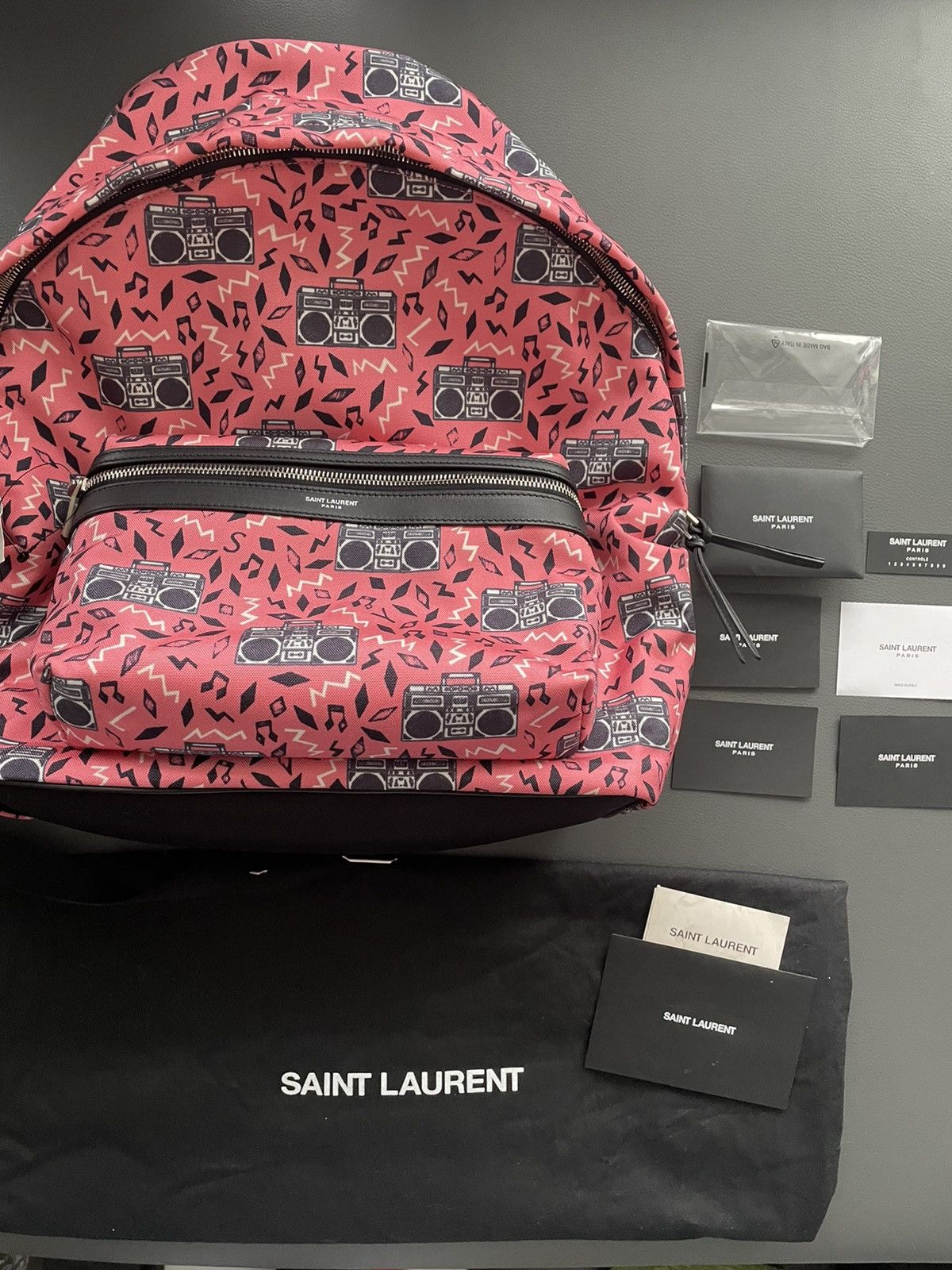 Hedi Slimane × Saint Laurent Paris × Yves Saint Laurent NEW Sold Out ...