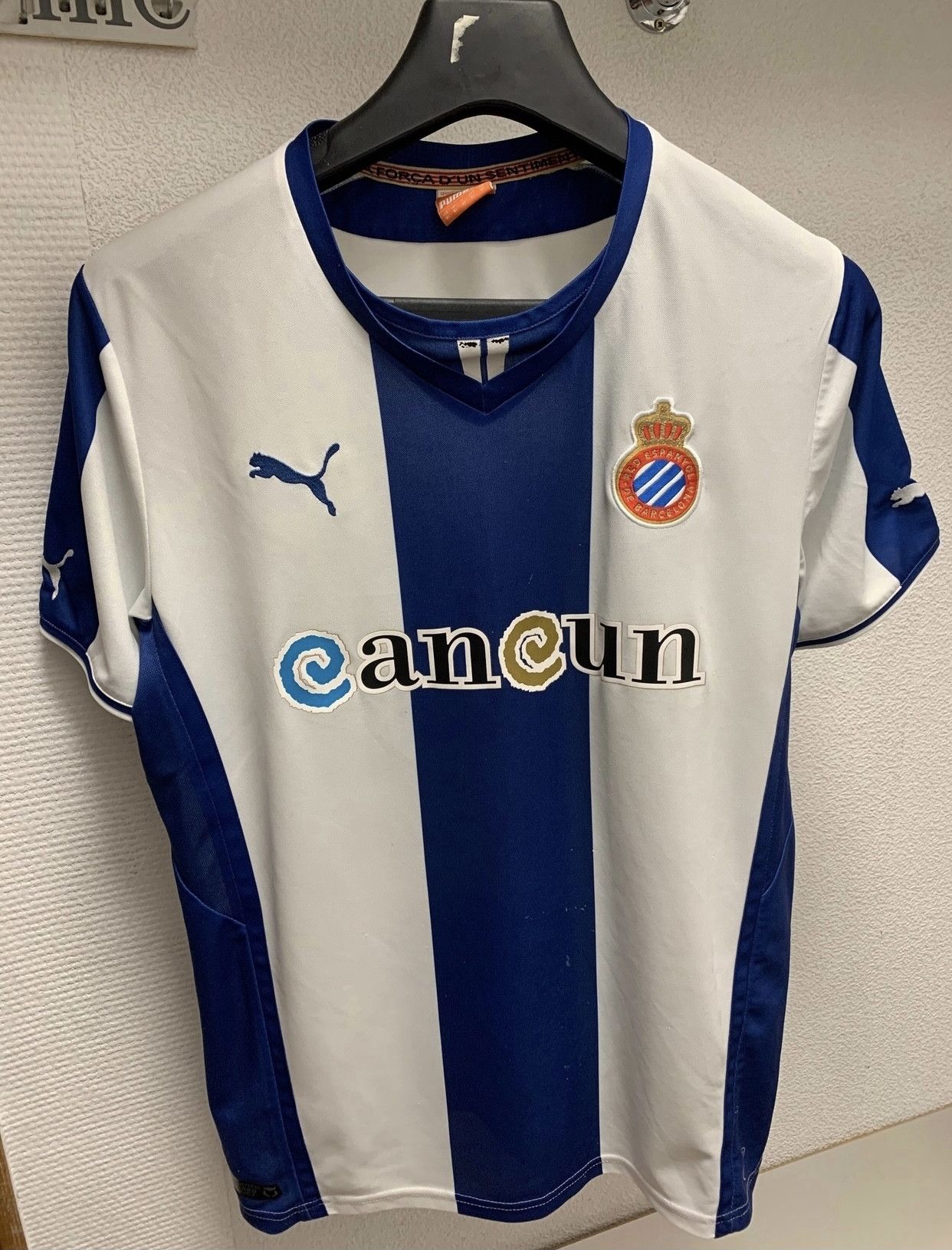 Jersey × Puma × Soccer Jersey Espanyol puma soccer jersey La Liga Xl ...