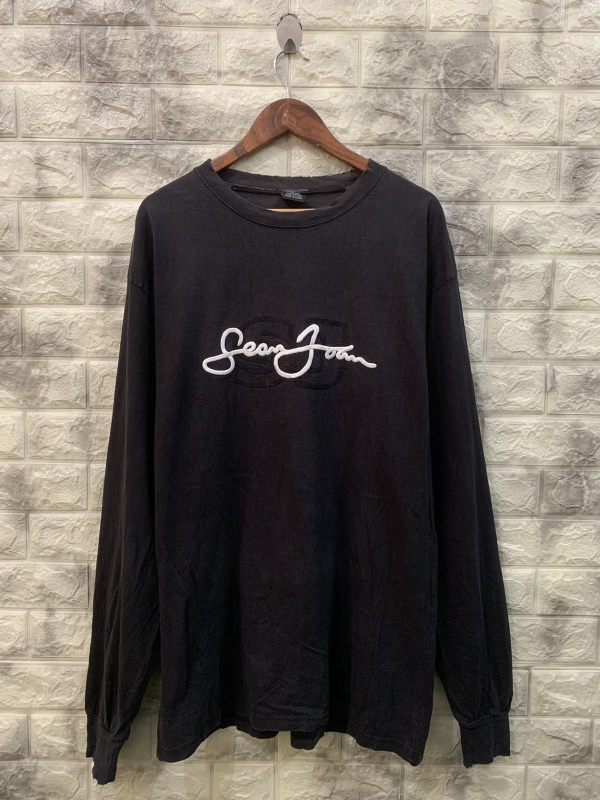 Sean John × Streetwear × Vintage Vintage Sean John Embroidery Logo ...
