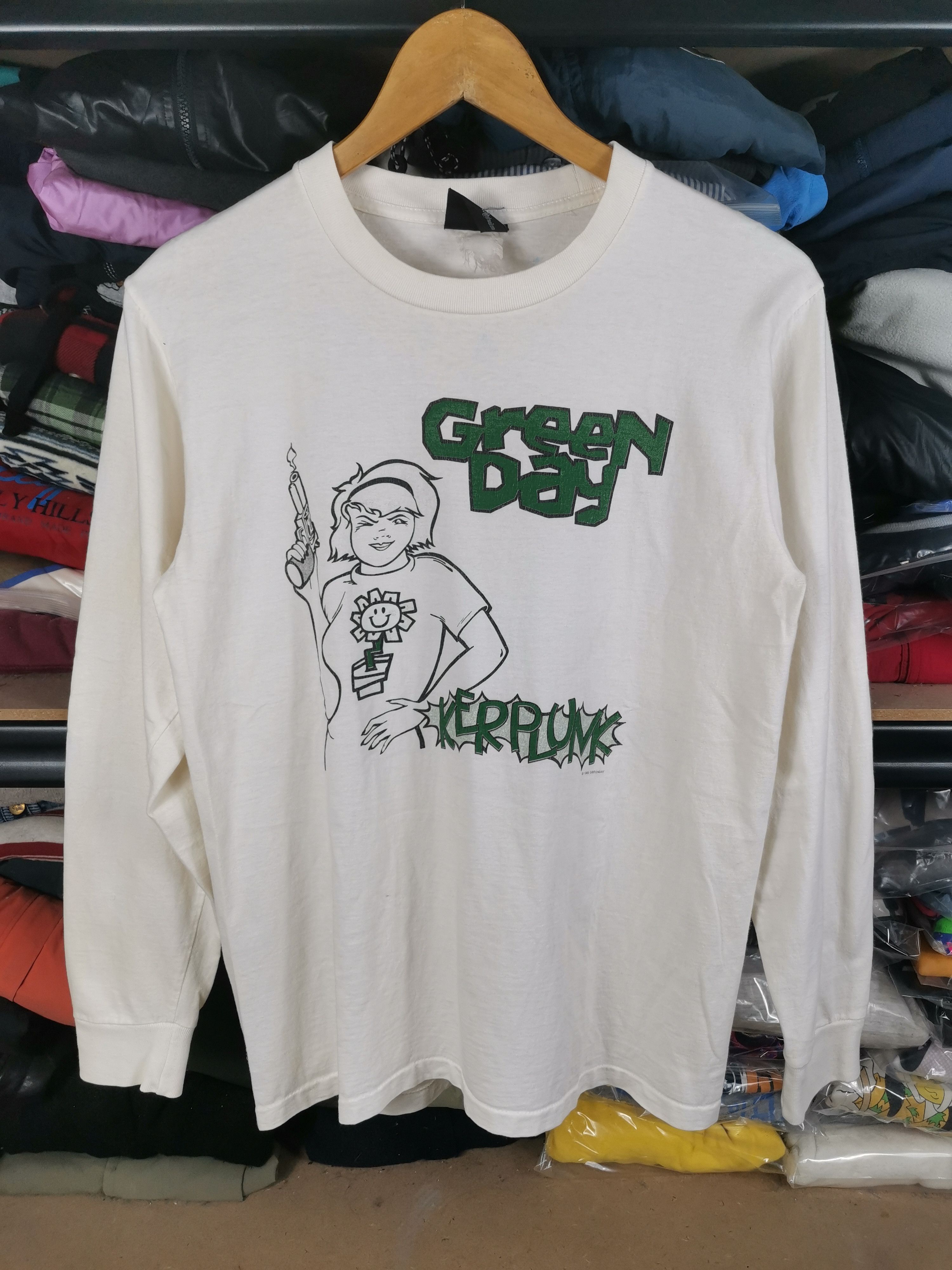 Vintage Vintage 90s Green Day Kerplunk,1992, LookOut Records Studio ...