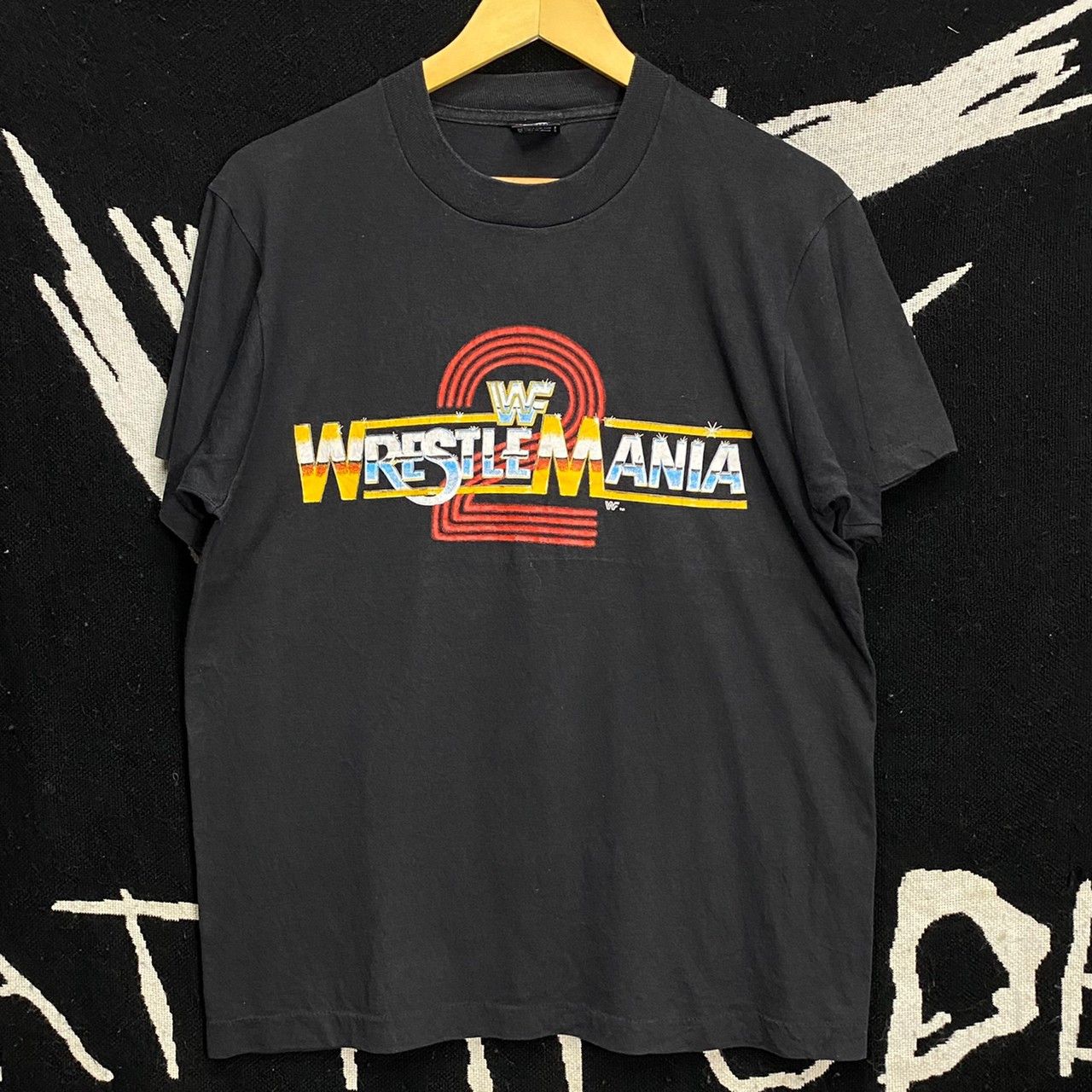 Vintage Wrestlemania 2 Vintage 1986 WWF Wrestling Shirt L | Grailed