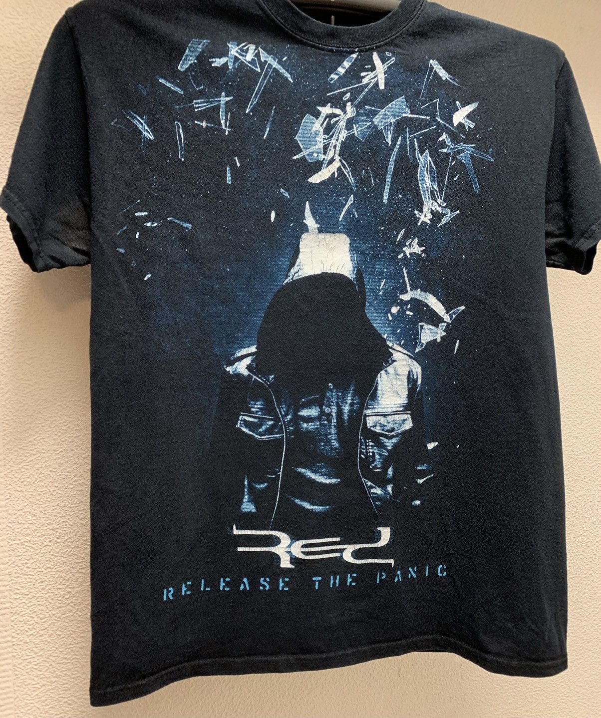 Vintage Red release the panic fullprint rock vintage Tour M band | Grailed