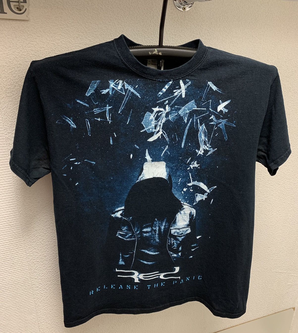 Band Tees × Vintage Red release the panic fullprint rock vintage Tour M ...