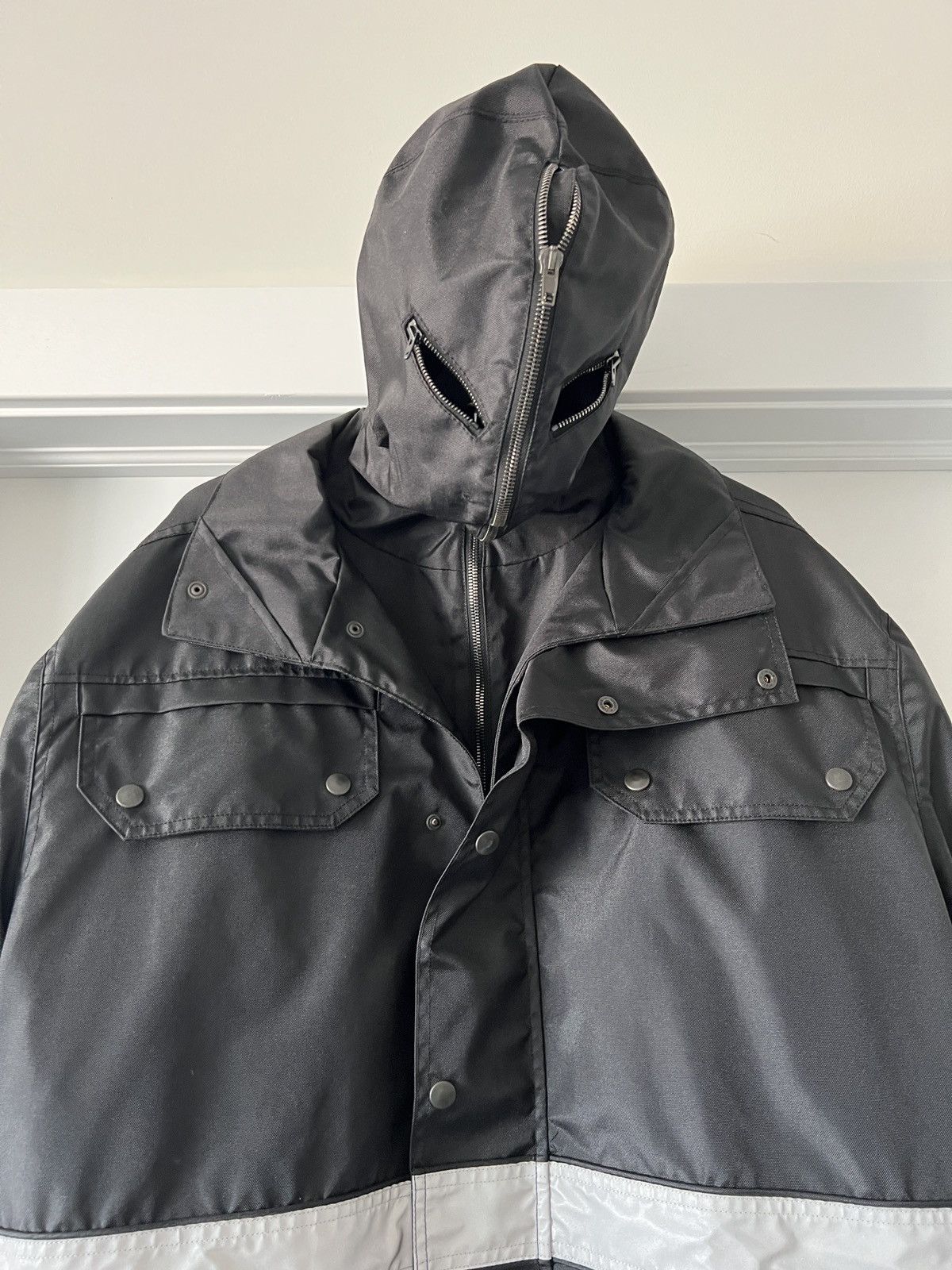 Vetements Vetements Ss 19 Black Reflective Gimp Jacket L Grailed