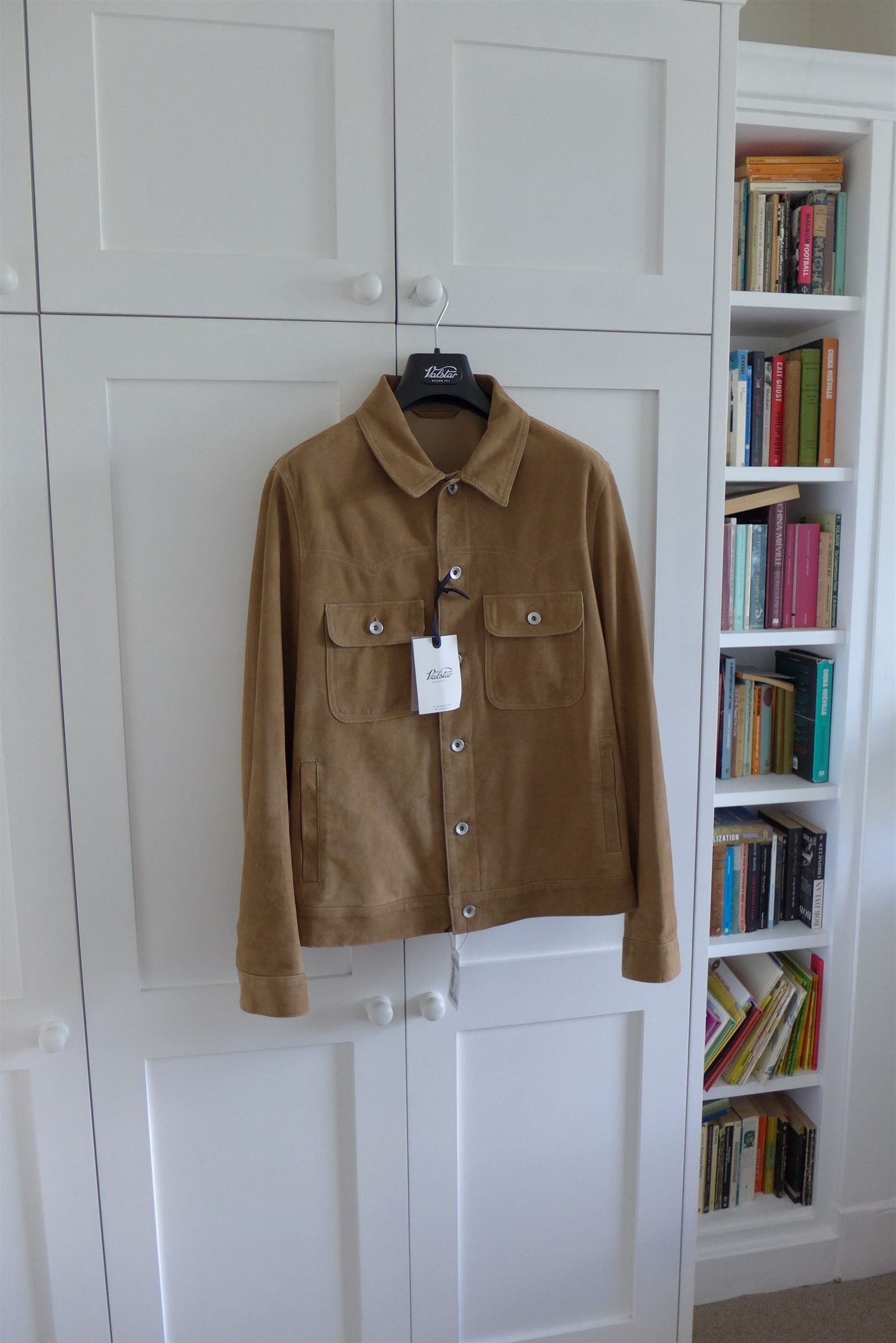 Valstar Valstar Trucker Jacket - Tan Suede | Grailed