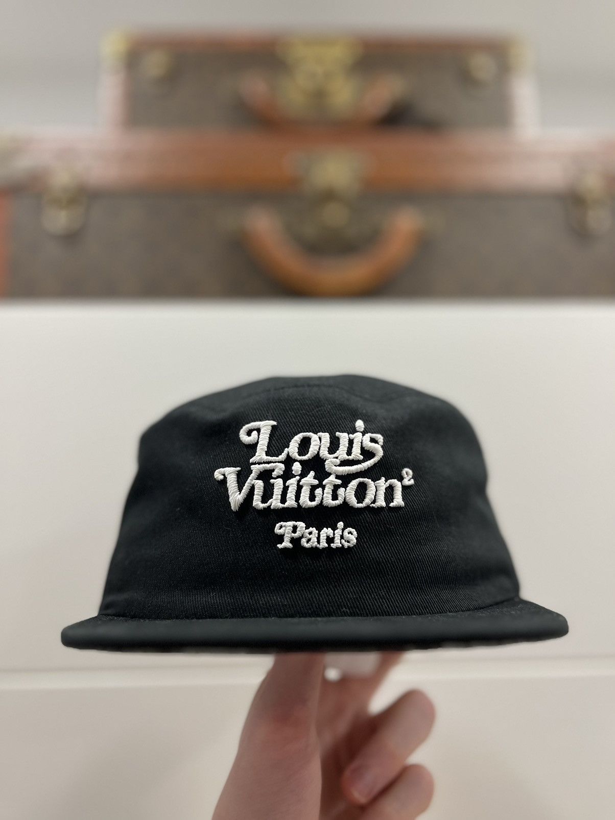 Louis Vuitton Louis vuitton X Nigo Noir Cap SS20 | Grailed