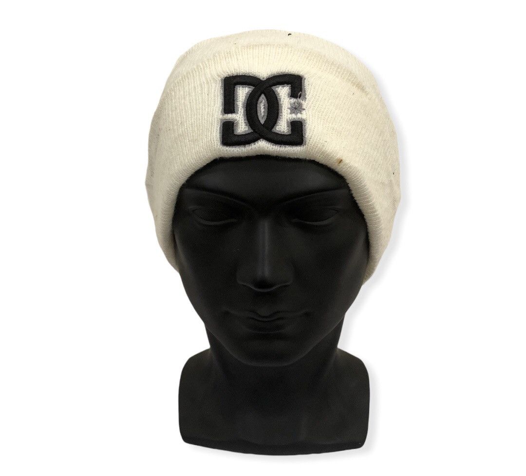 Dc × Hat × Vintage Vintage DC Shoes Big Logo Beanie Hat | Grailed