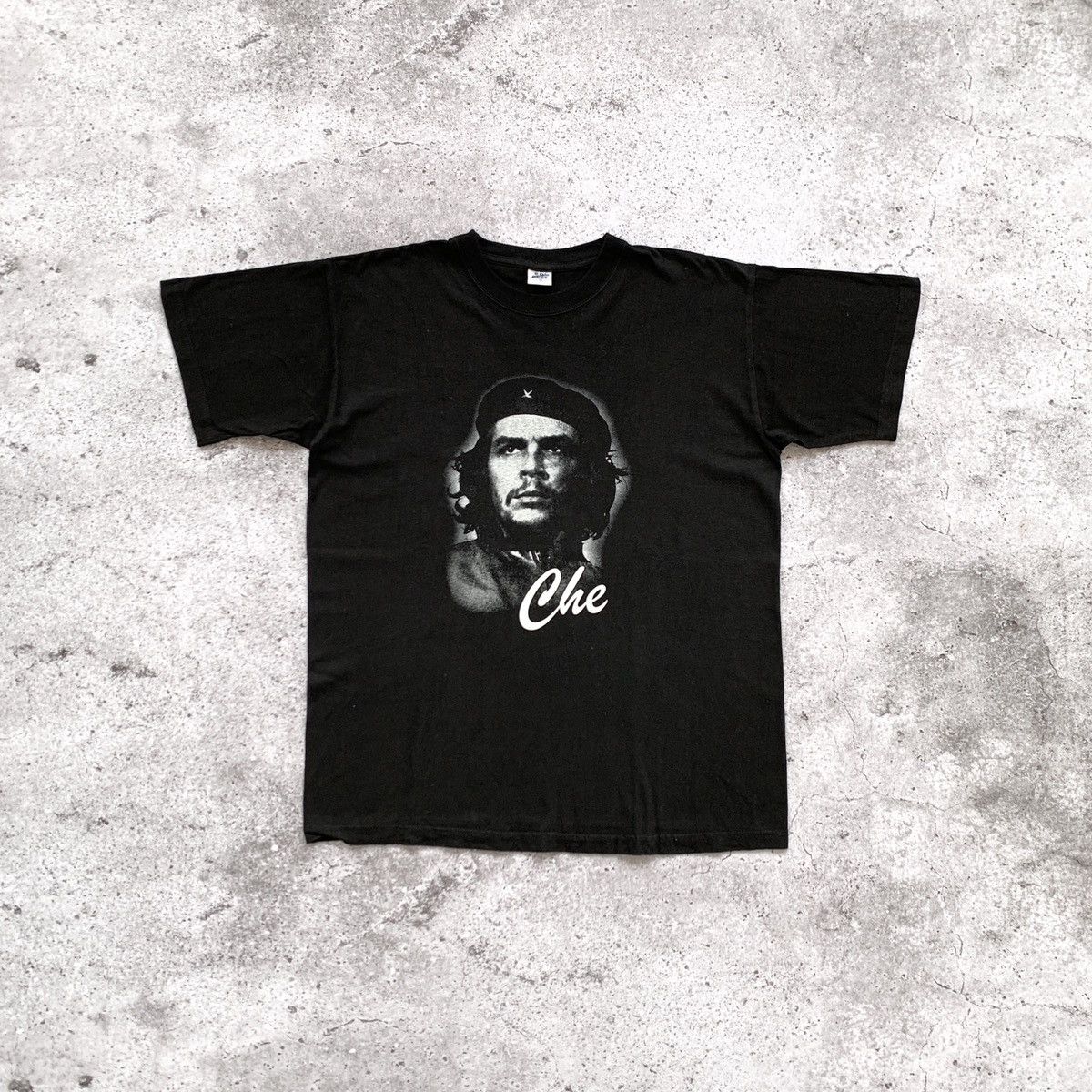 Streetwear × Vintage Vintage Che Guevara 90s Graphic Black Rare Tee ...