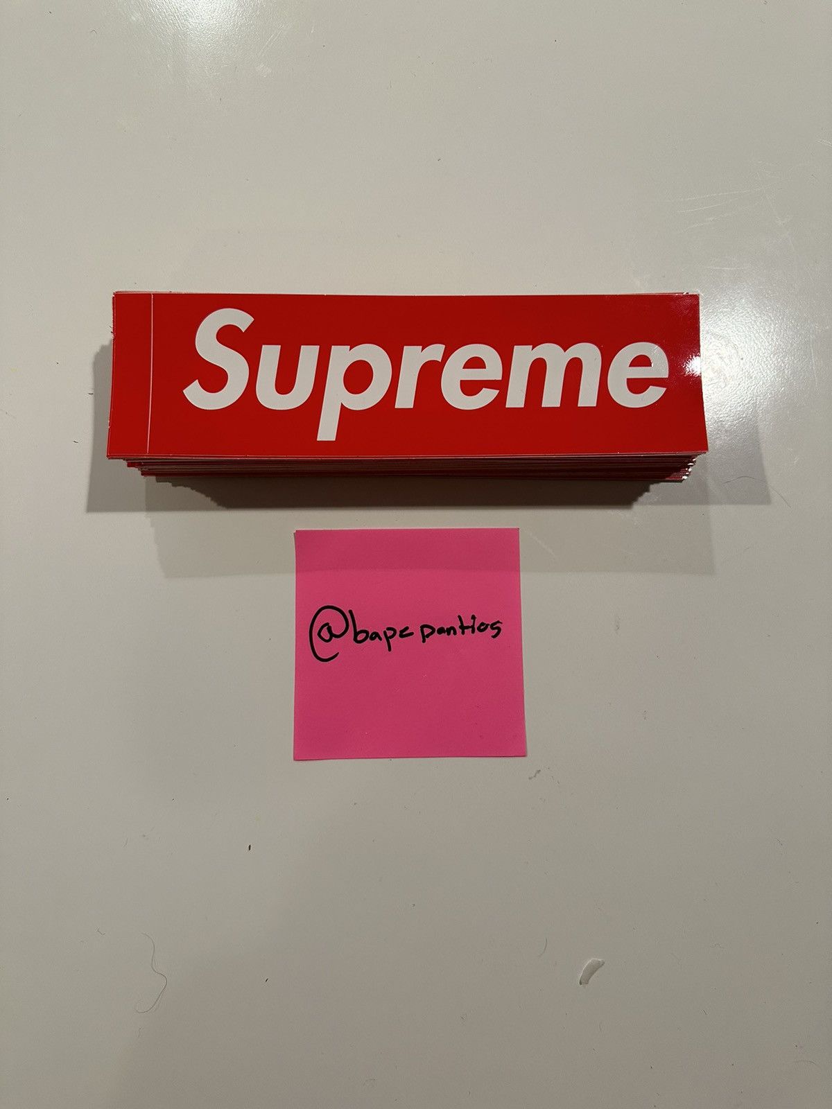 Other Supreme Box Logo Sticker 100 Count | Grailed