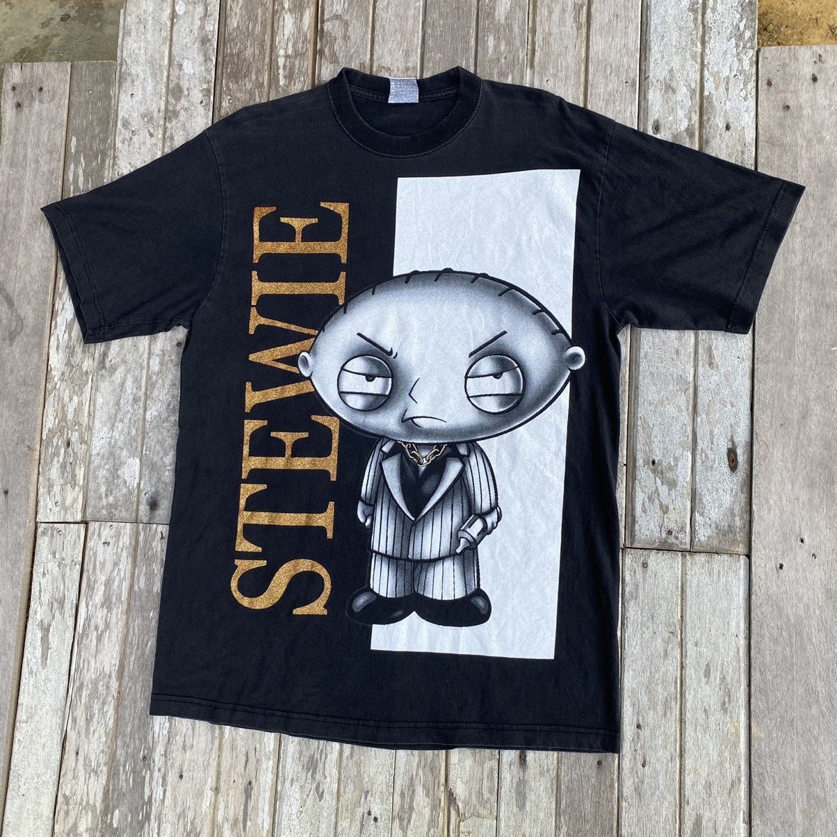 Cartoon Network × Movie × Vintage Thrashed Faded Vintage Stewei ...