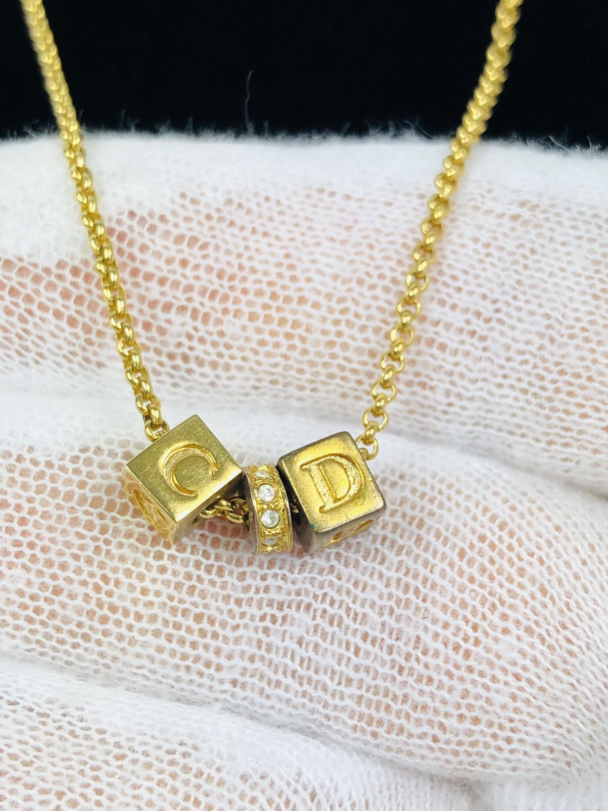 Dior Dior dice necklace Grailed