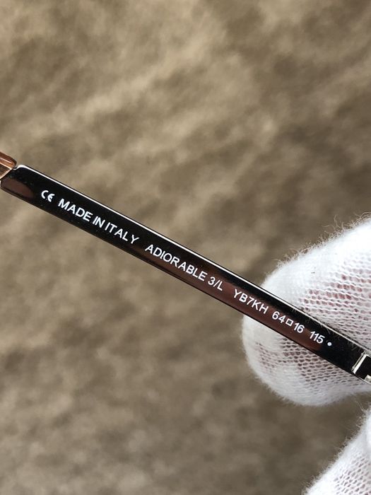 Dior Dior Adiorable 3 Logo Sunglasses Grailed