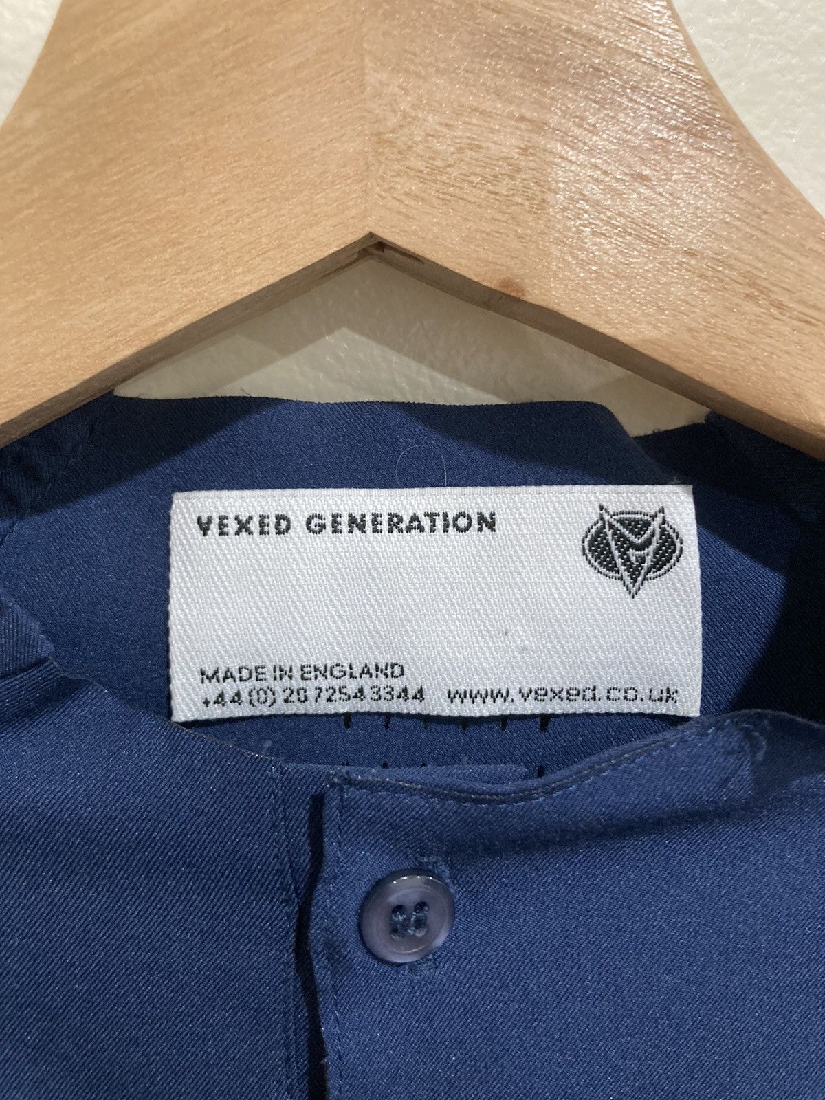 Vexed Generation Laser cut henley long sleeve | Grailed