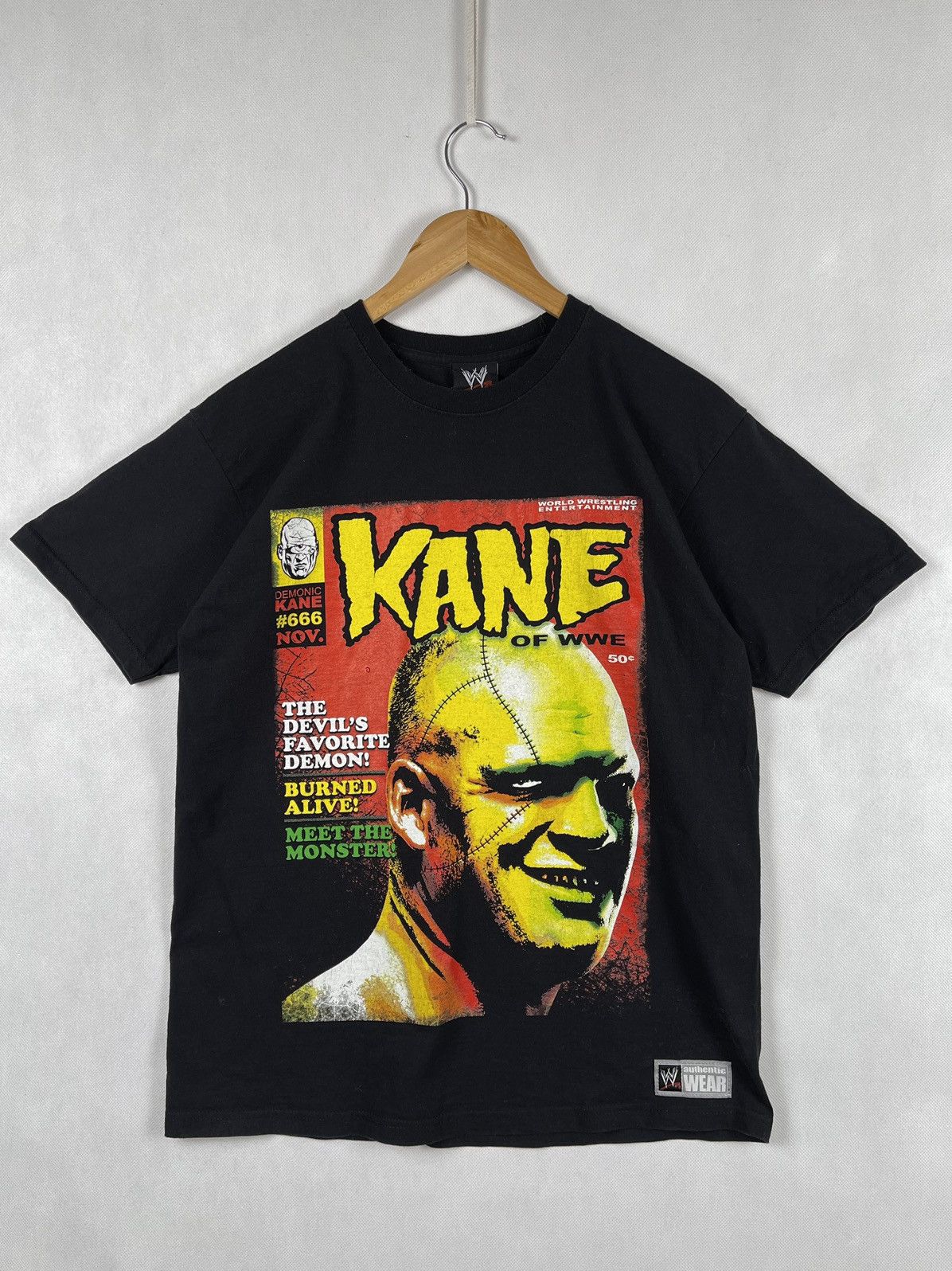 Vintage Vintage Kane WWE T-shirt | Grailed