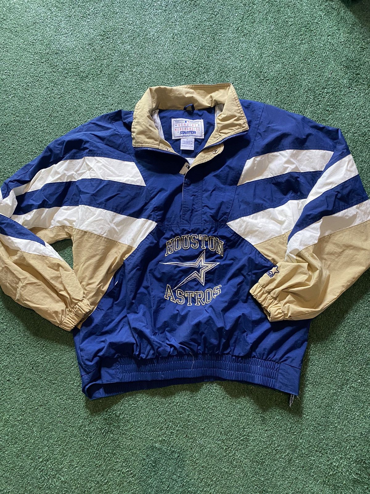 Vintage Houston Astros Early 2000s Starter Jacket Windbreaker | Grailed
