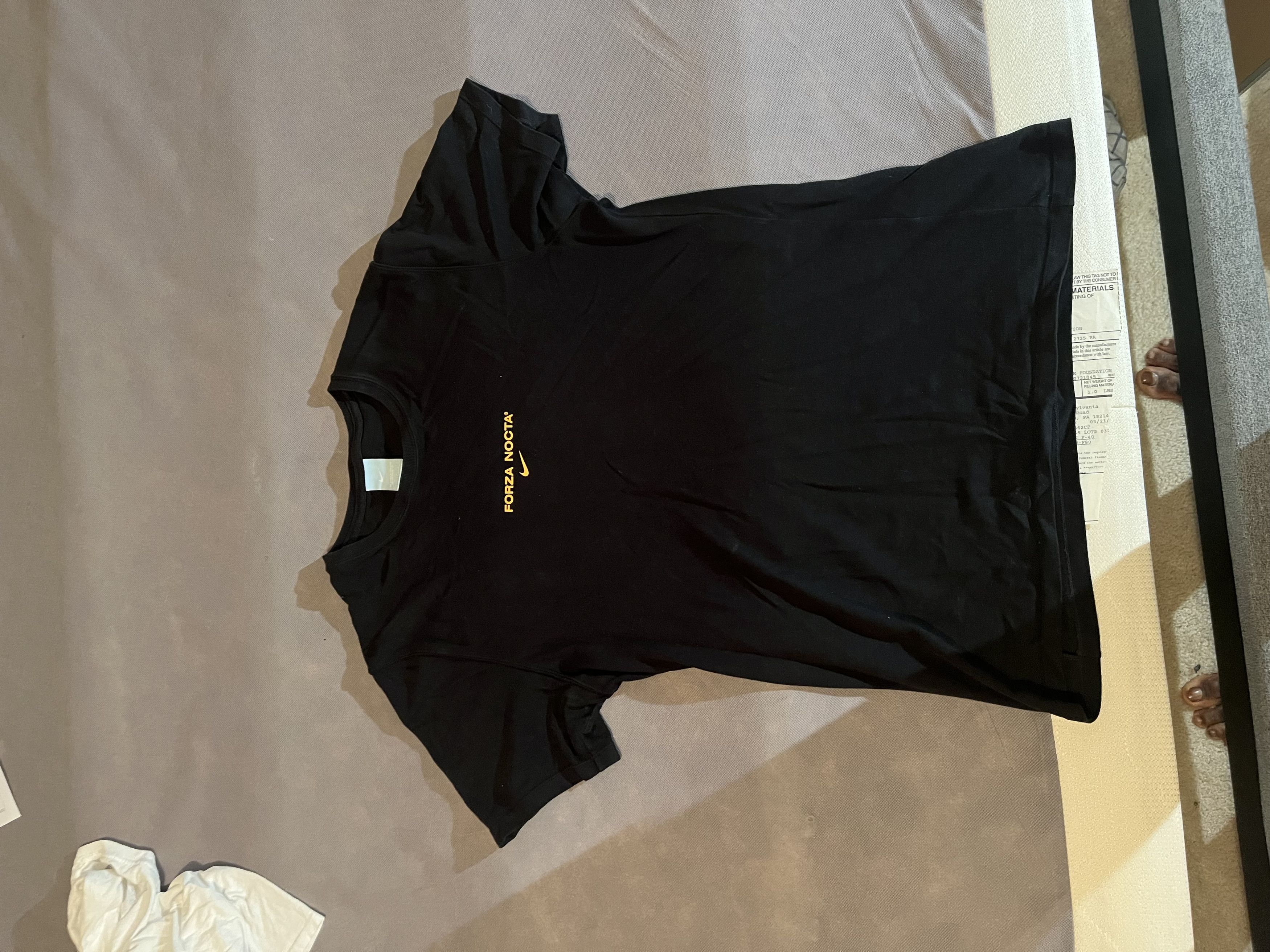 Drake × Nike Rare Nike x Drake Collab "Forza Nocta" Tee (M) | Grailed