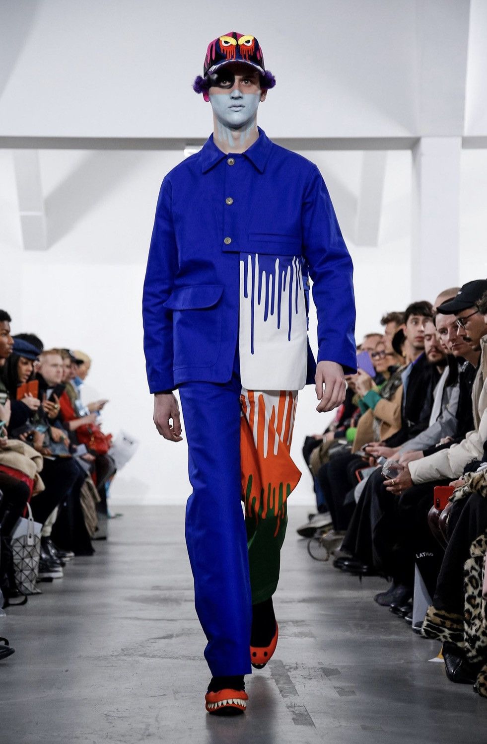 Walter Van Beirendonck Walter Van Beirendonck Work Drip Jacket AW 19-20 ...