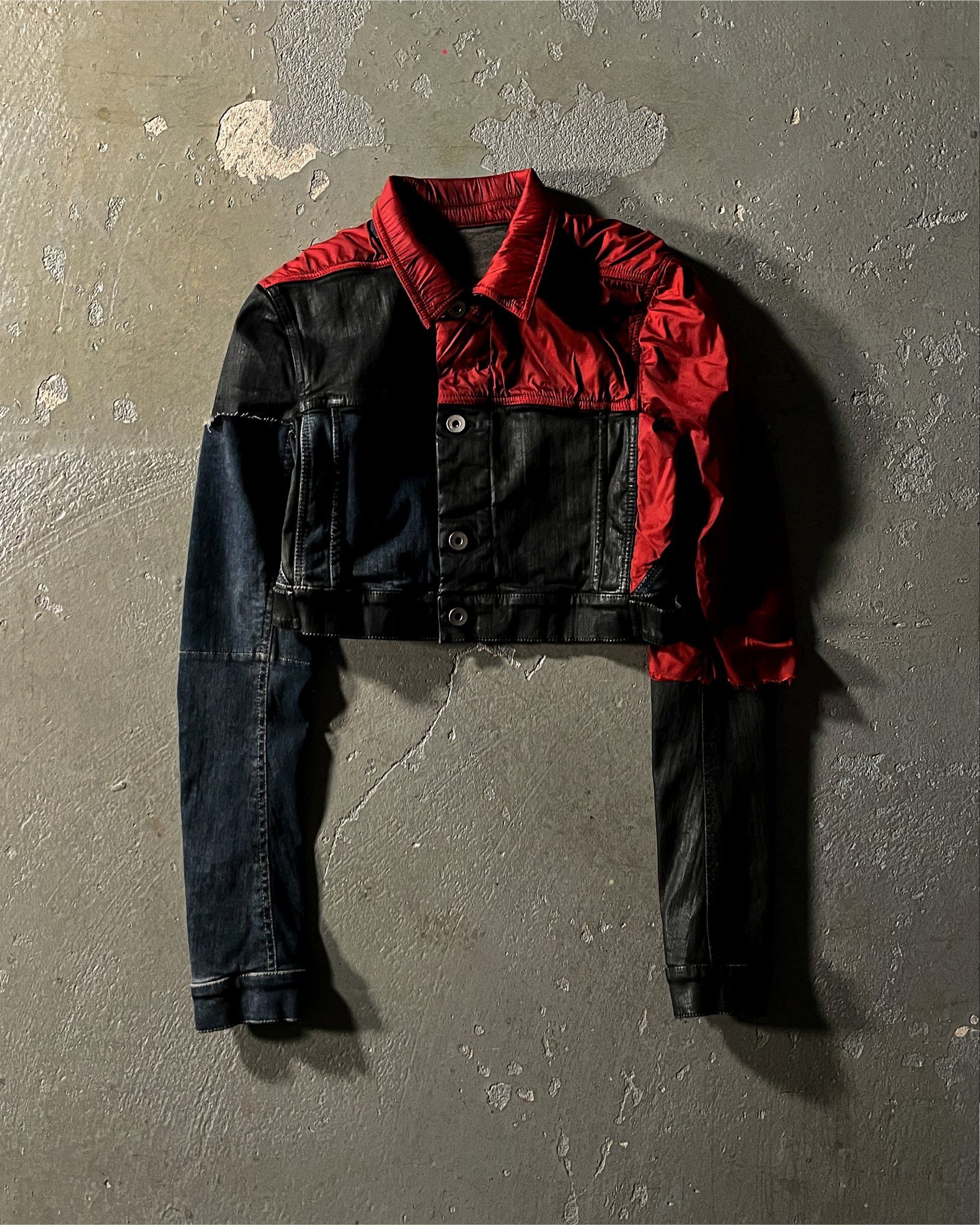 Rick Owens Rick Owens DRKSHDW Little Joe Denim Jacket - AW19 | Grailed