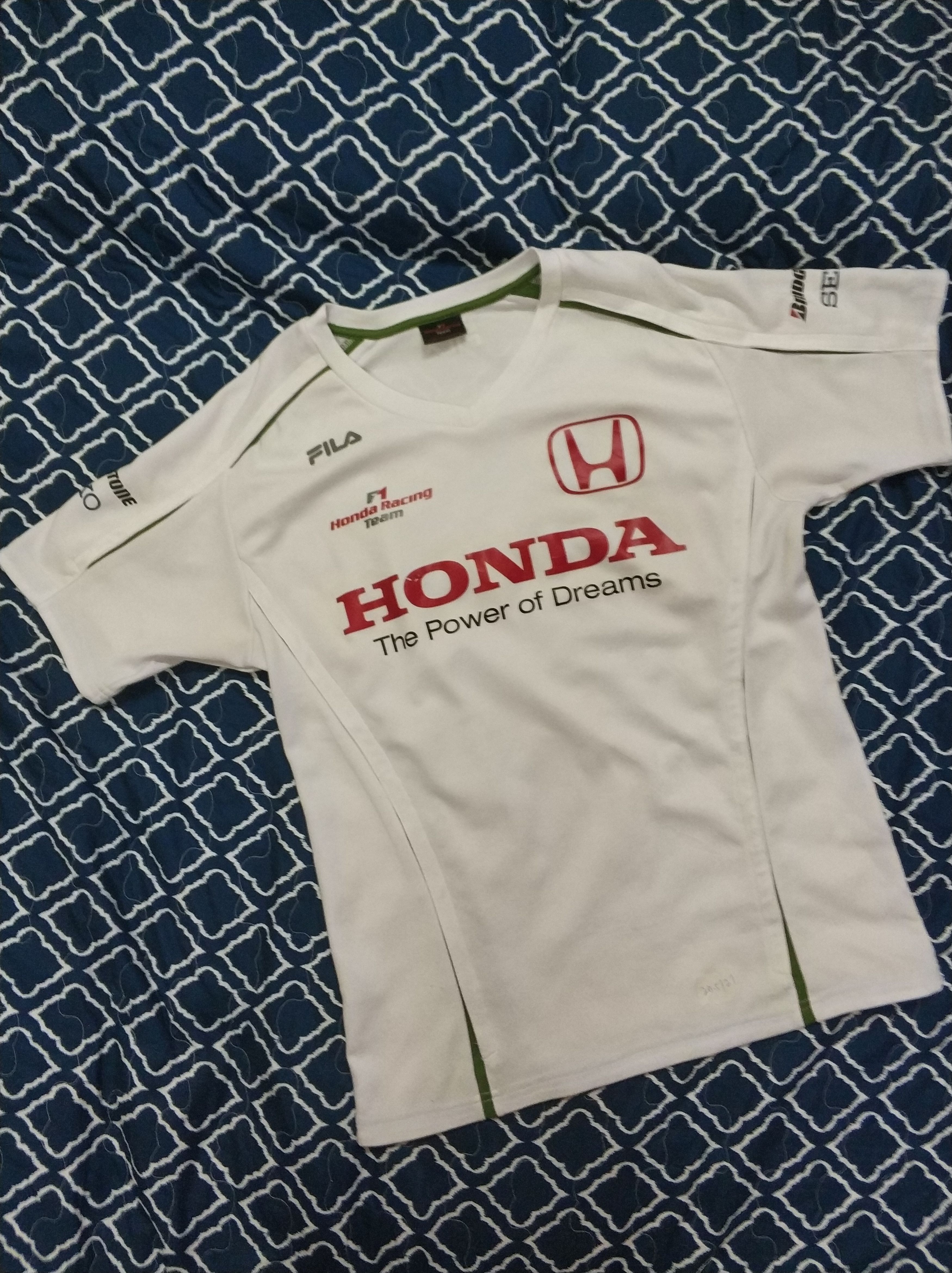 Fila × Honda 🔥Rare Vintage Fila x Honda Racing F1 Team Tees | Grailed