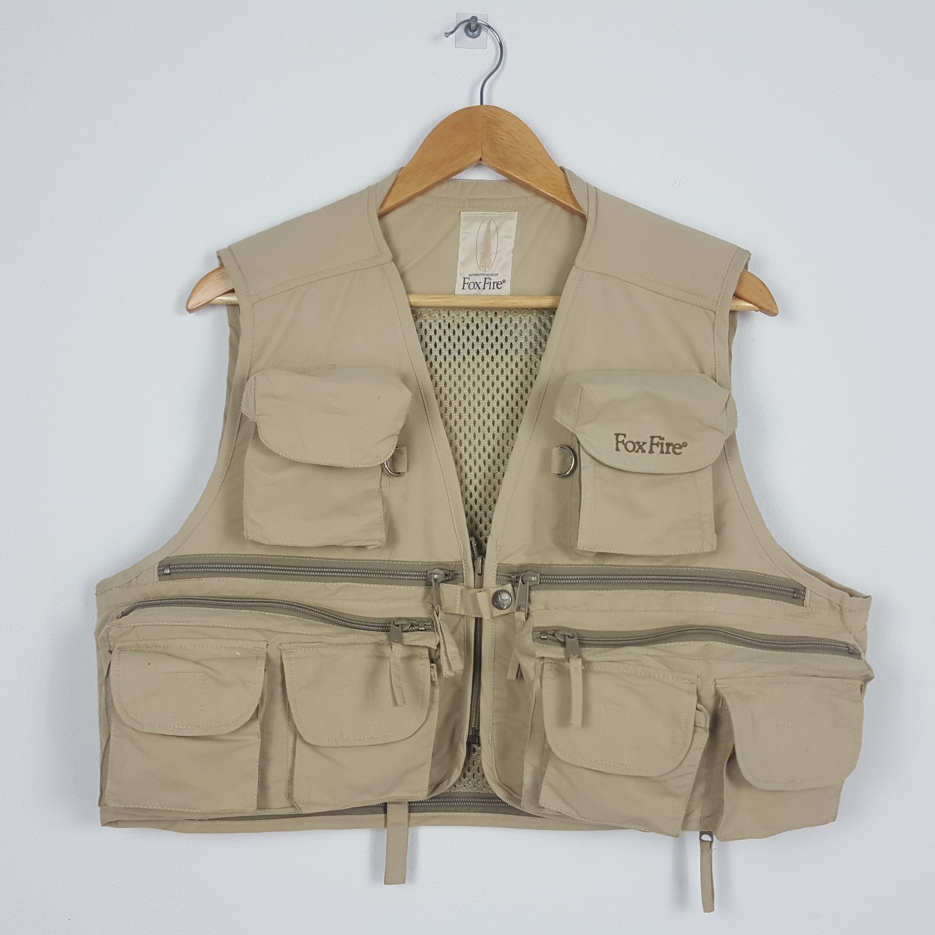 Fox × Japanese Brand × Vintage Vintage FOX FIRE tactical pocket vests ...