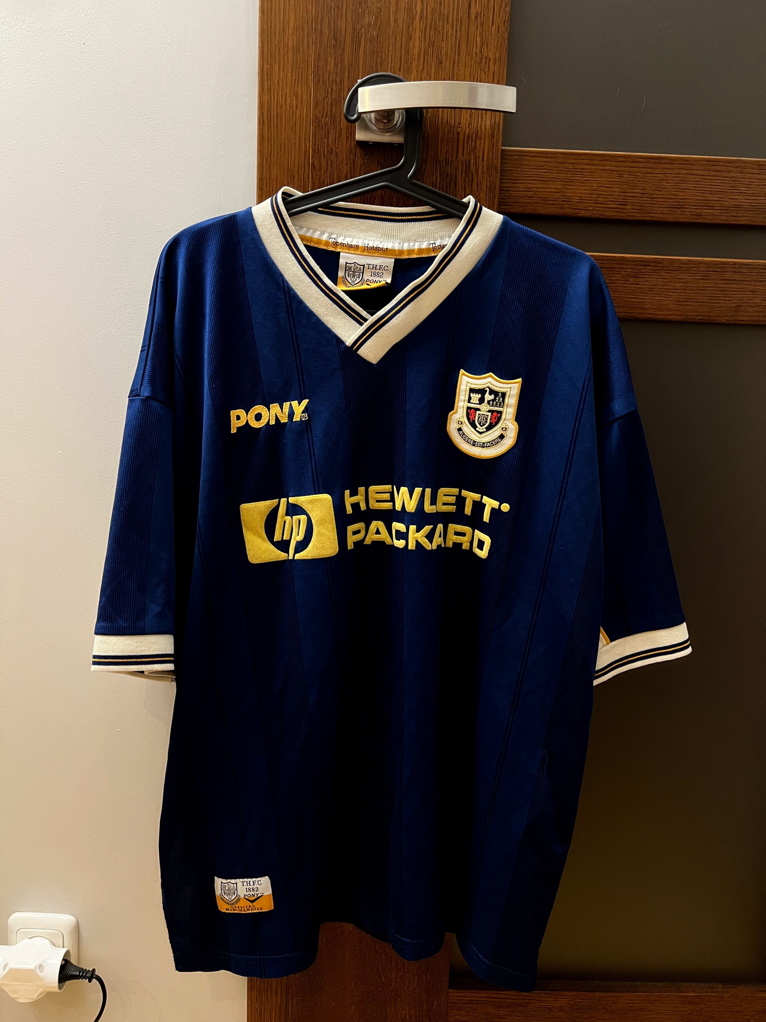 Vintage Vintage 90s PONY Tottenham Hotspur Spurs 1997-98 Navy XL | Grailed