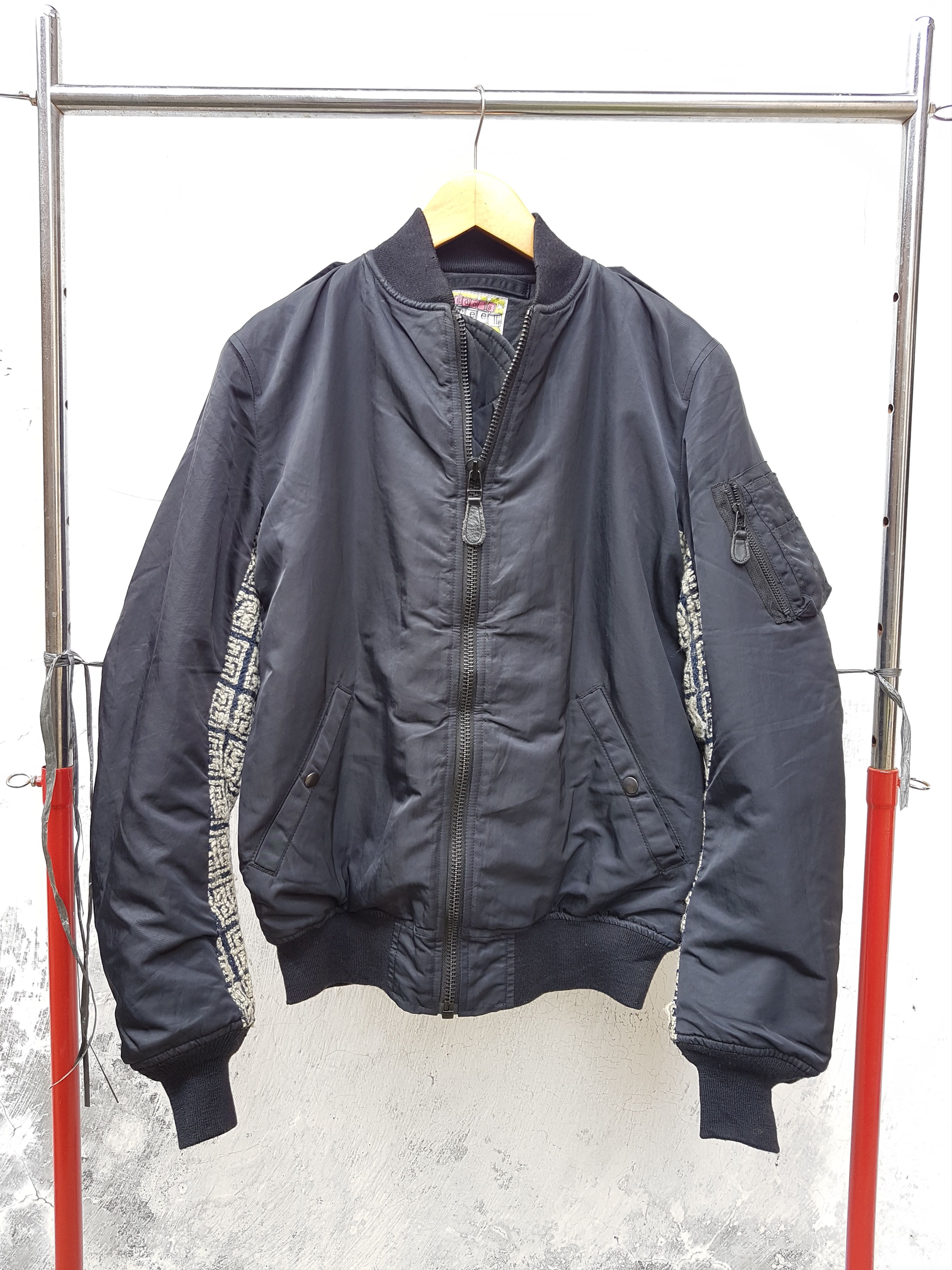 Japanese Brand AW 2006/07, GDC Military Bomber Patchwork Bomber Jacket ...
