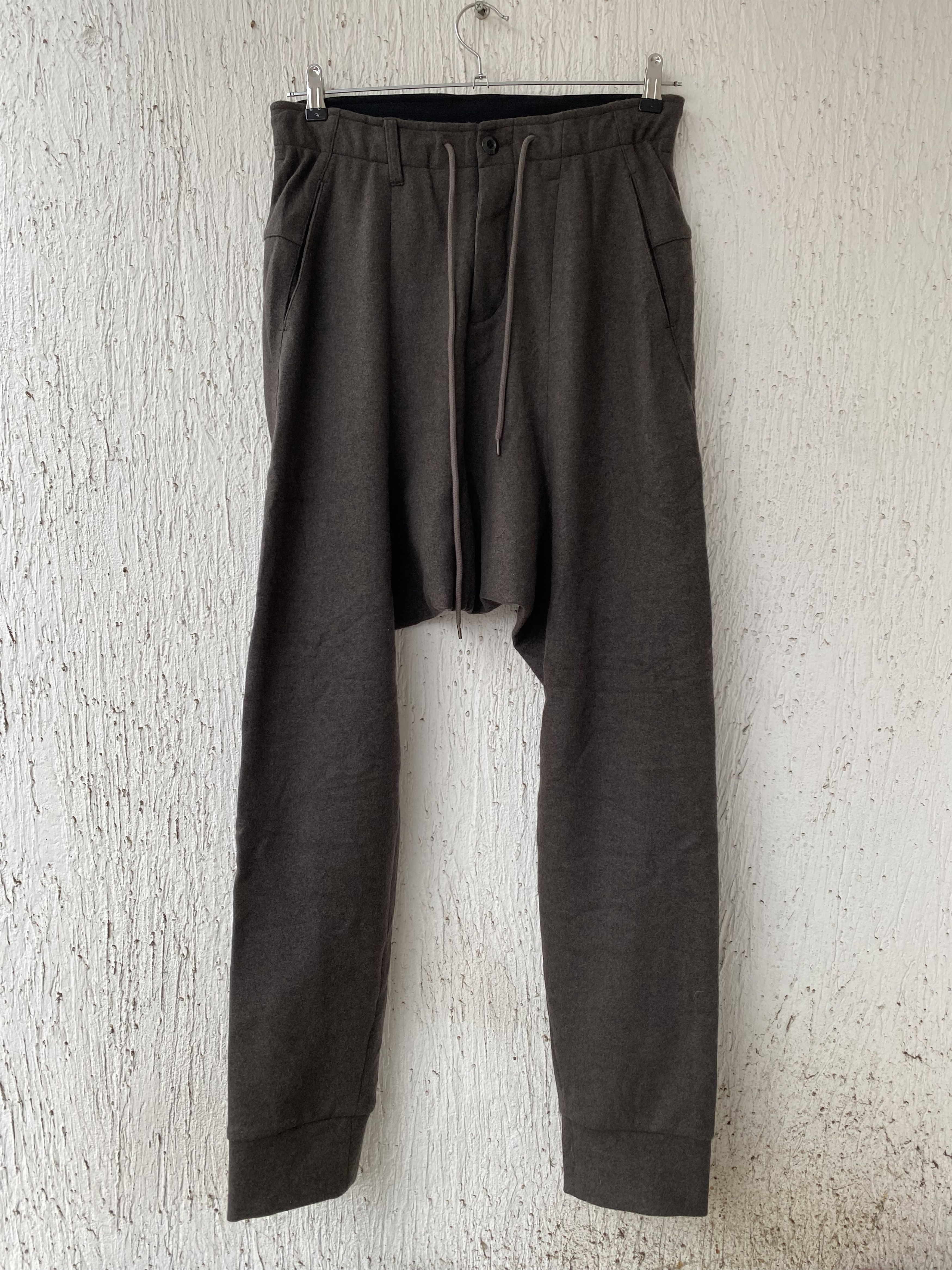 Attachment cashmere blend drop crotch pant | Grailed