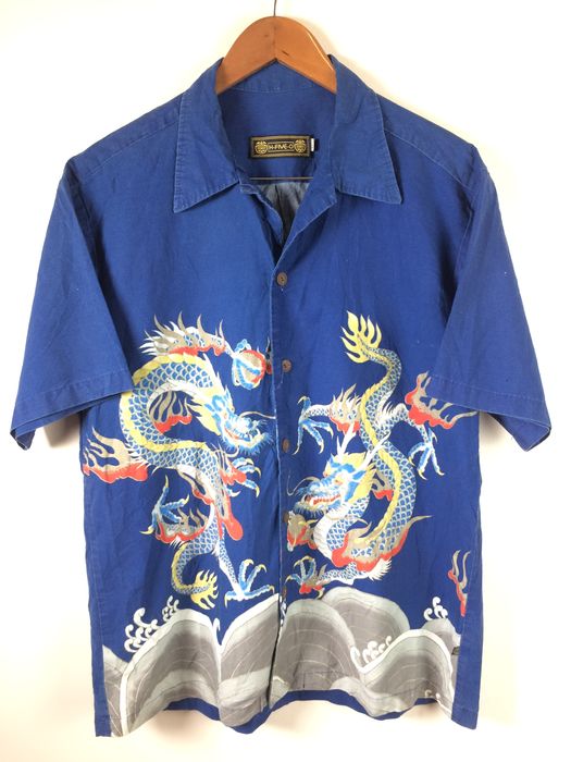 Vintage Vintage 80s Dragon Asian Gangsta Hip Hop Rapper Shirt Grailed
