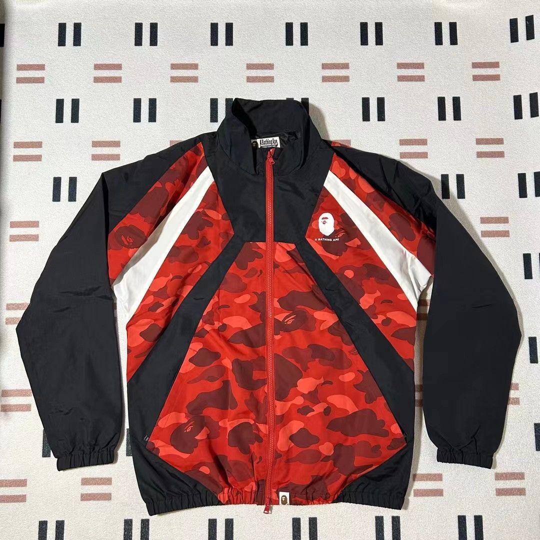 Bape Bape Color Camo Track Top | Grailed