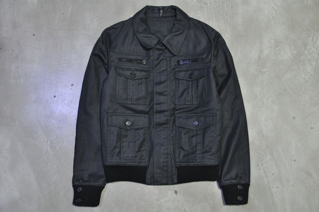 Dior Dior - Hedi Slimane - F/W 06 - Waxed Military Jacket | Grailed