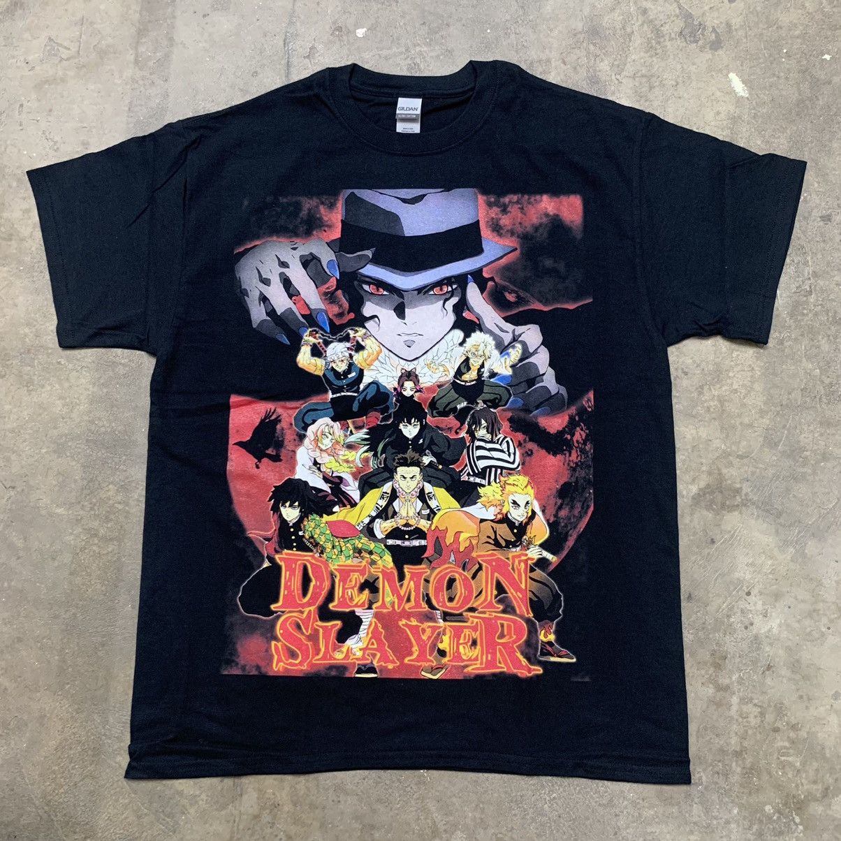 Comics × Streetwear Demon Slayer Bootleg L XL XXL Anime Mange Netflix ...