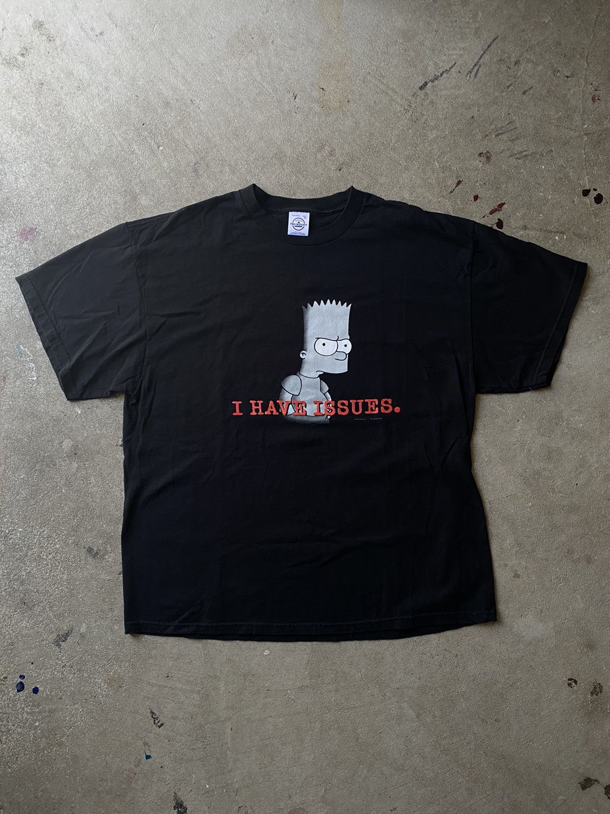 Art × The Simpsons × Vintage Vintage 2001 Simpsons “I Have Issues” Tee ...