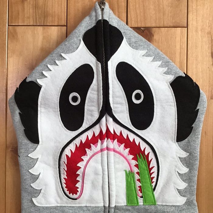 Bape BAPE Panda full zip hoodie a bathing ape NIGO | Grailed