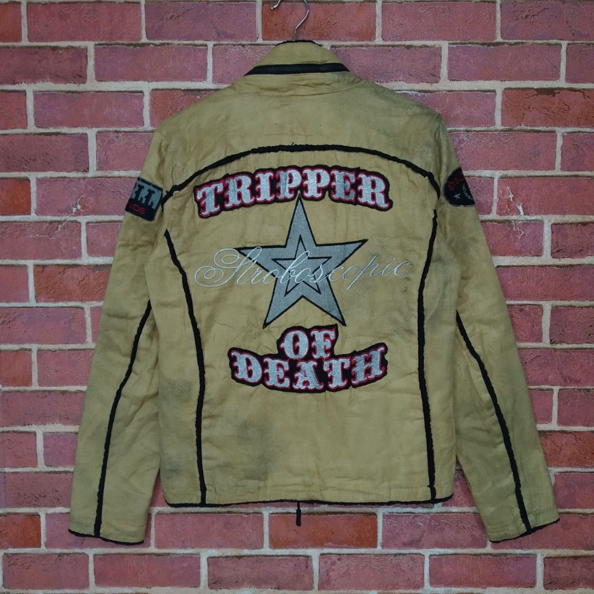 Japanese Brand Vintage RIOT Tripper Of Death Trucker Punk Motorcycle ...