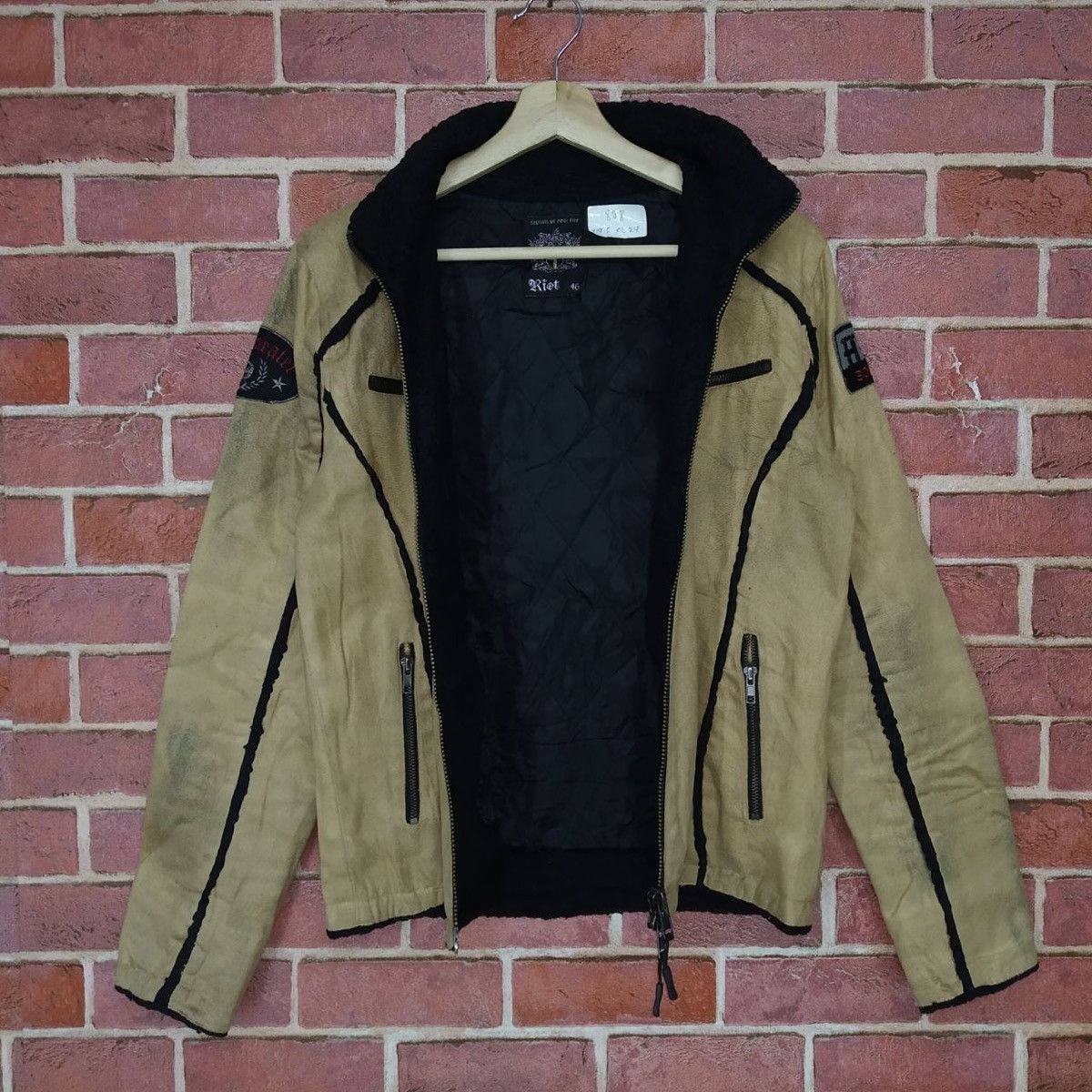 Japanese Brand Vintage RIOT Tripper Of Death Trucker Punk Motorcycle ...