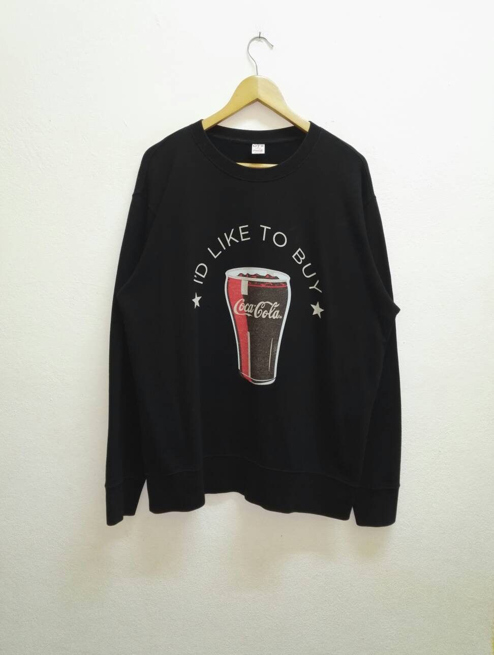 Coca Cola × Uniqlo Vintage Cola Coke Big Logo Print Graphic | Grailed