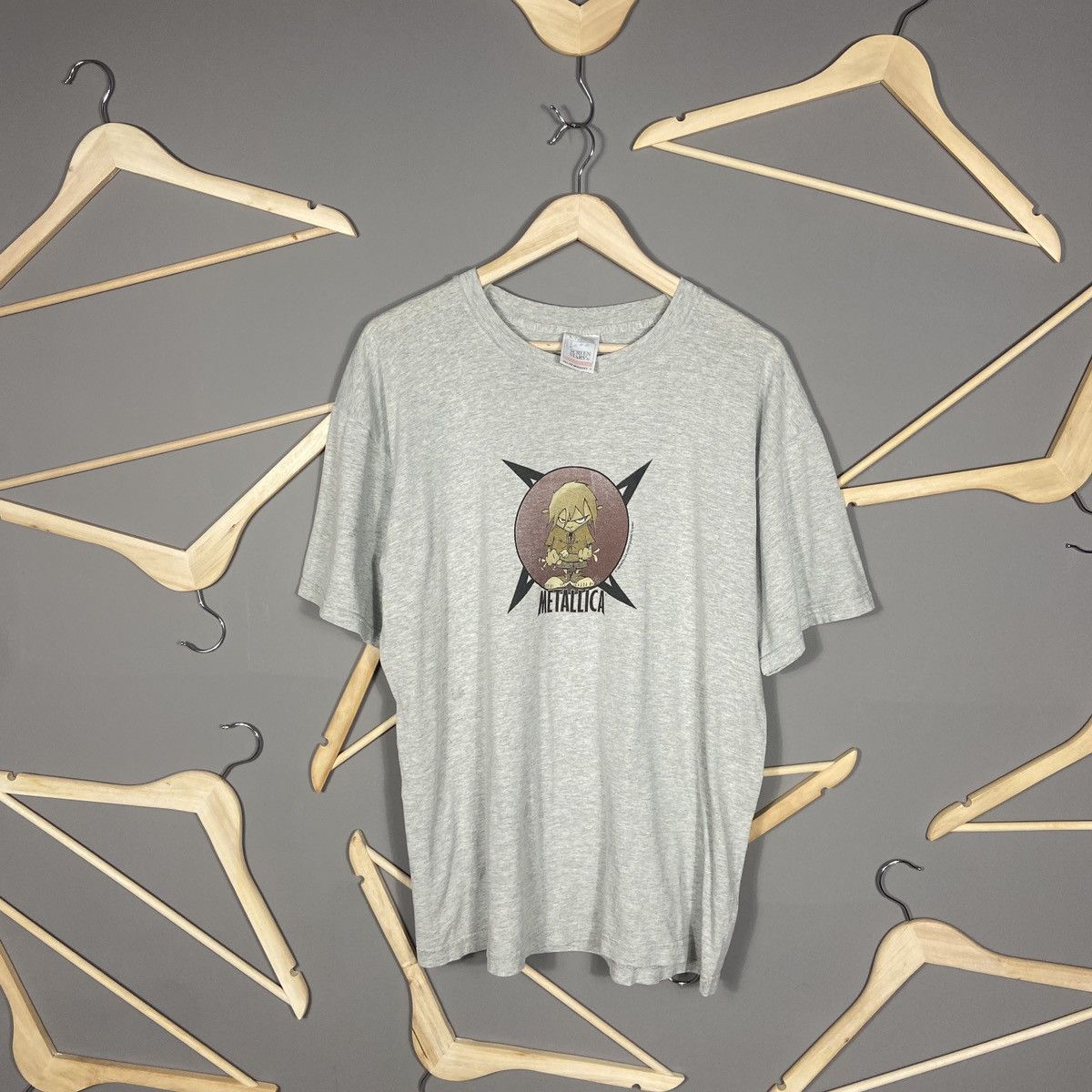 Anima × Band Tees × Metallica Vintage 1999 Metallica x Juindo cartoon ...