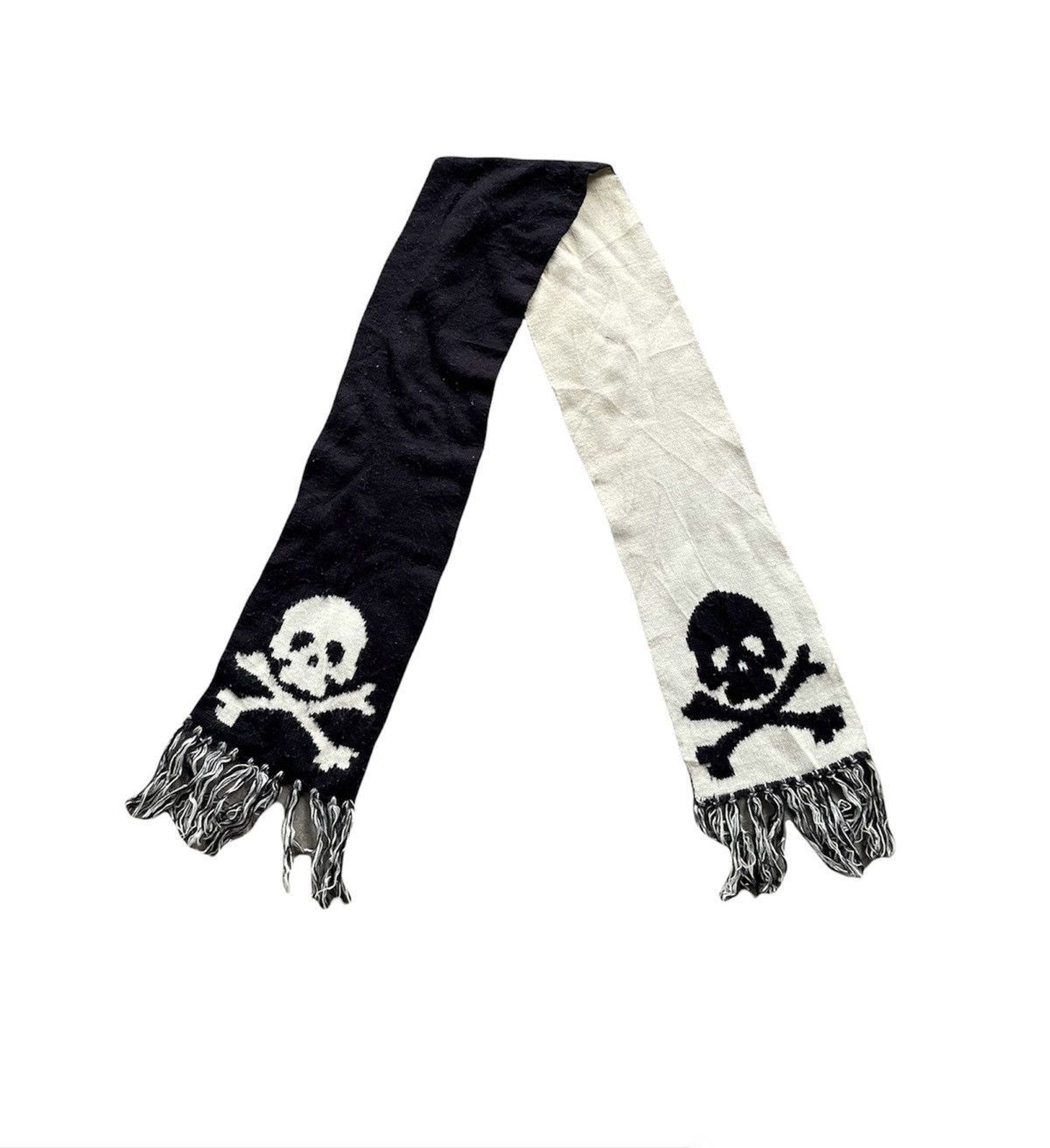 Japanese Brand Skull Design Muffler / Scarf | Grailed