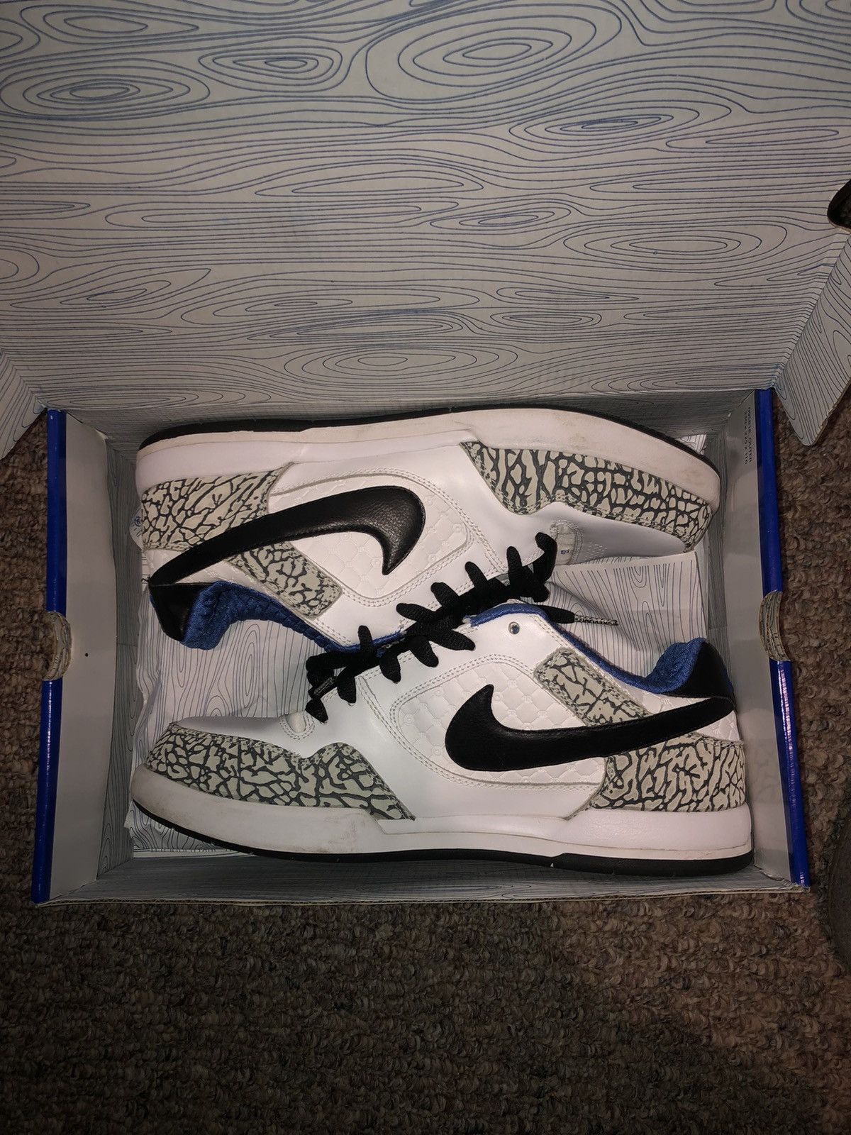 Nike Paul Rodriguez 2 premium blue white | Grailed