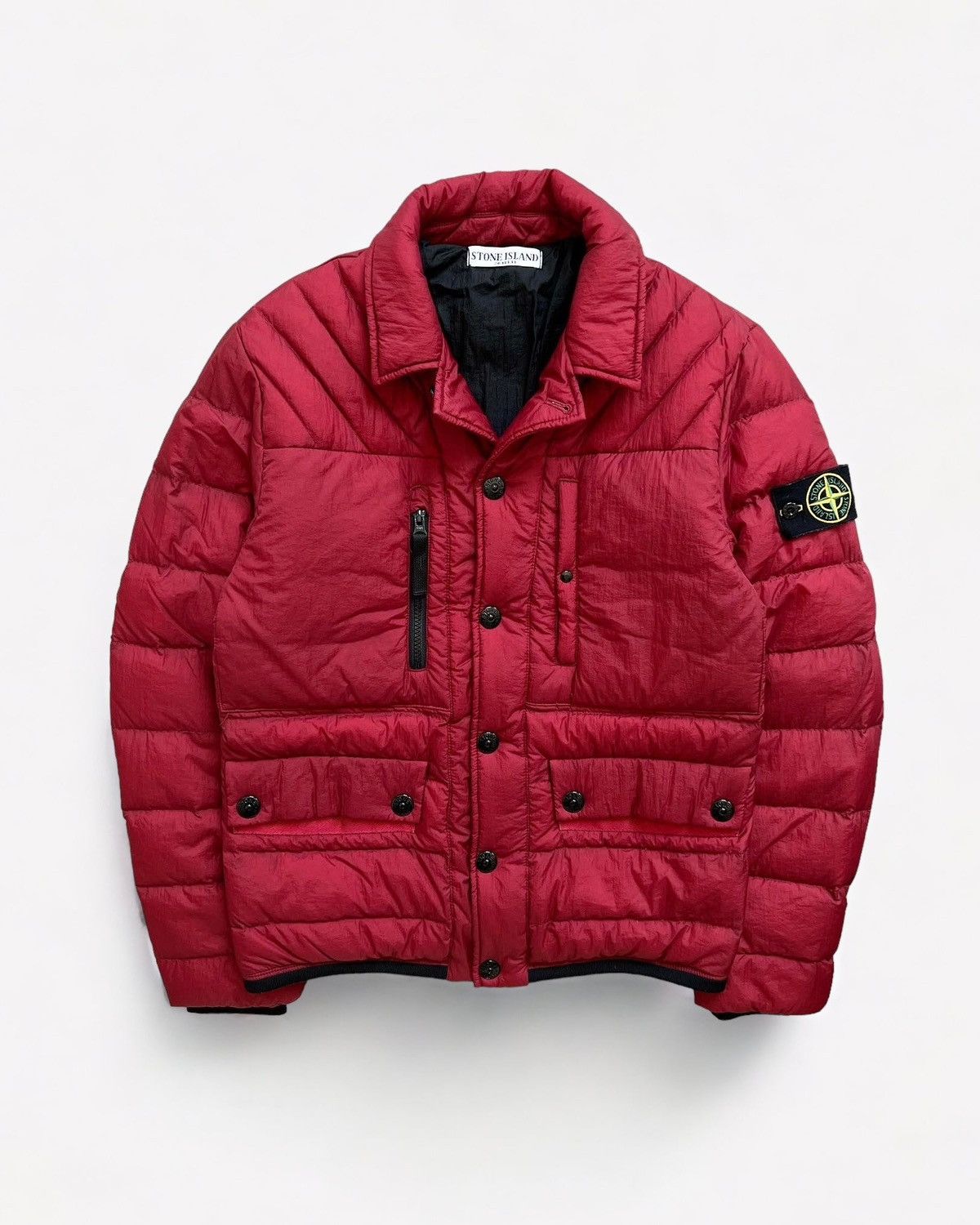 Stone Island AW2011 Opaque Tela Nylon Down Puffer Jacket | Grailed