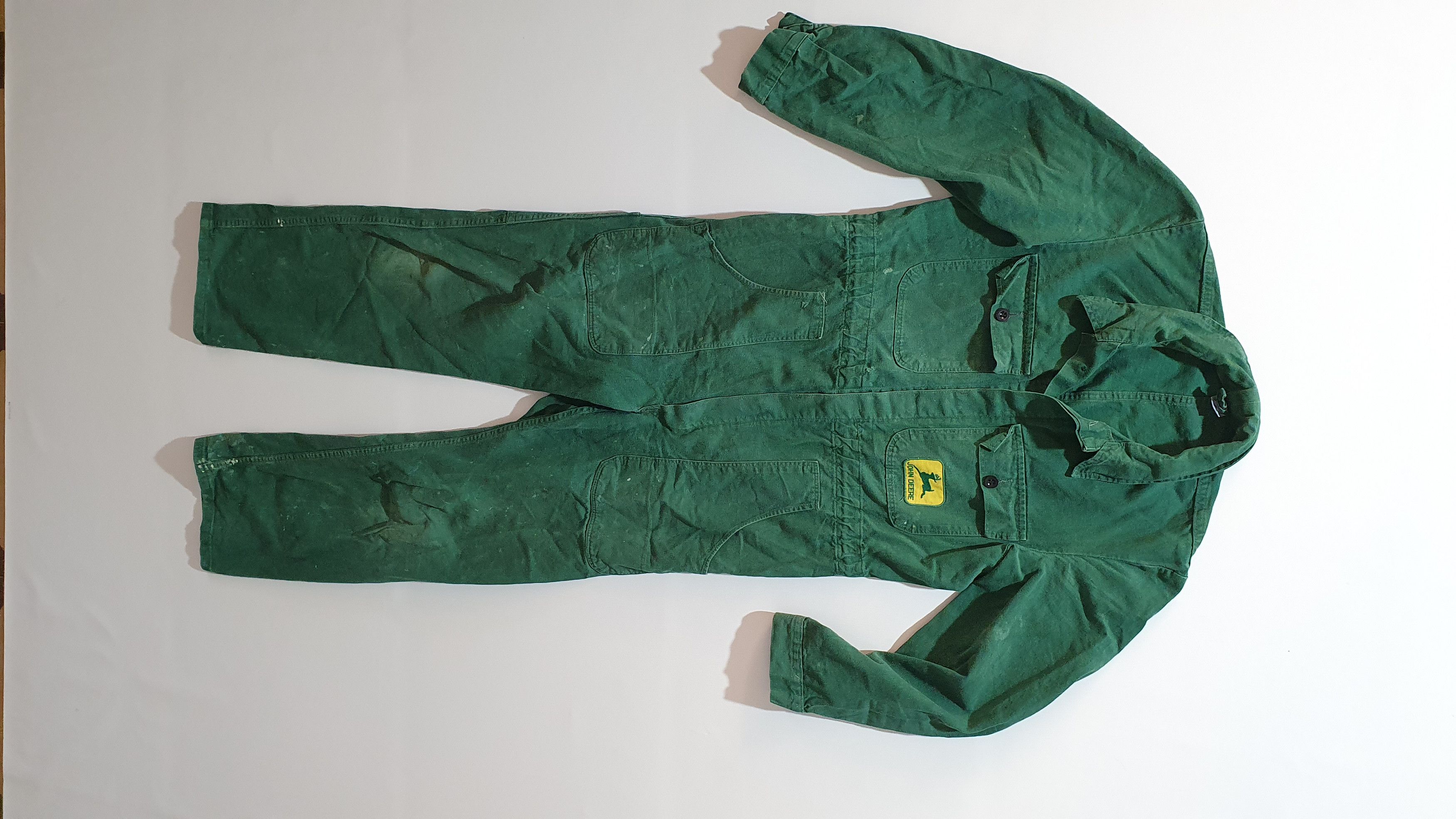 John Deere × Vetra × Workers 80s Very Rare Faded John Deere Jumpsuit ...