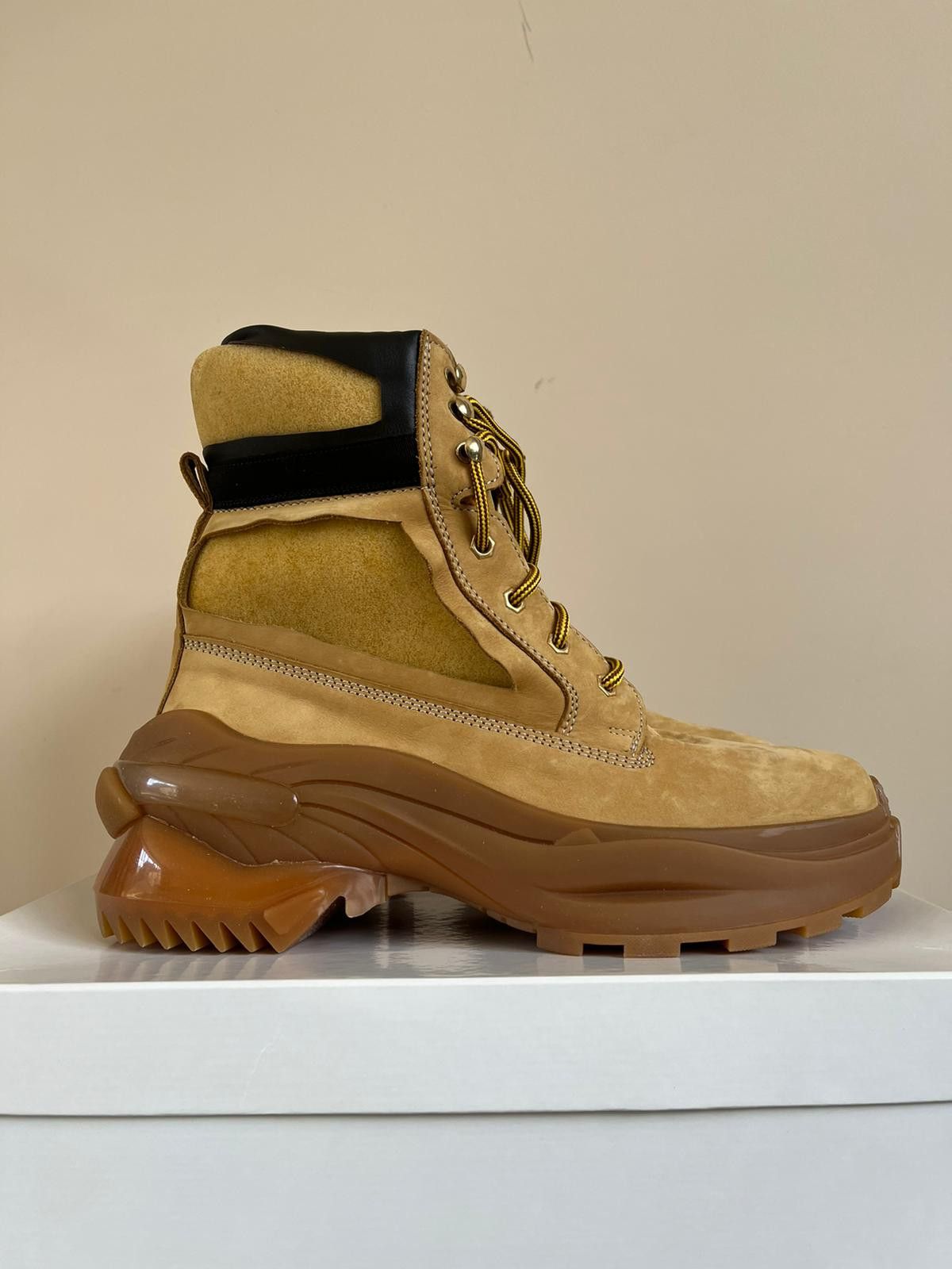 Maison Margiela Boots in Camel Color | Grailed