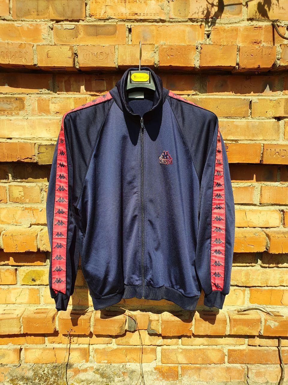 Kappa × Vintage 80s Vintage Kappa Attractive Pink Tapes Rare Track Top ...