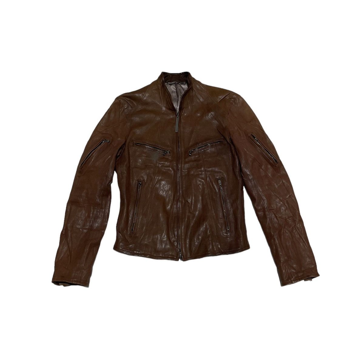 The Viridi-anne The Viridi-anne Goat Skin Leather Jacket | Grailed