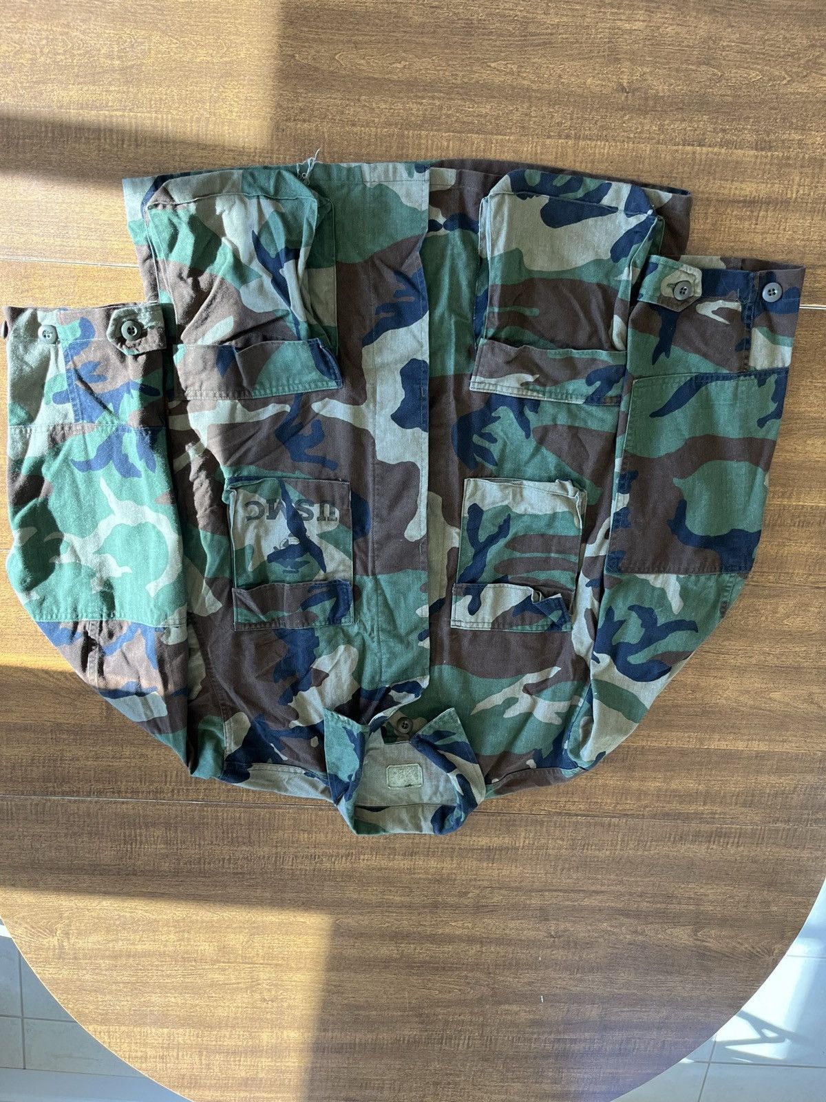 Vintage Vintage USMC Woodland Camo BDU Jacket | Grailed