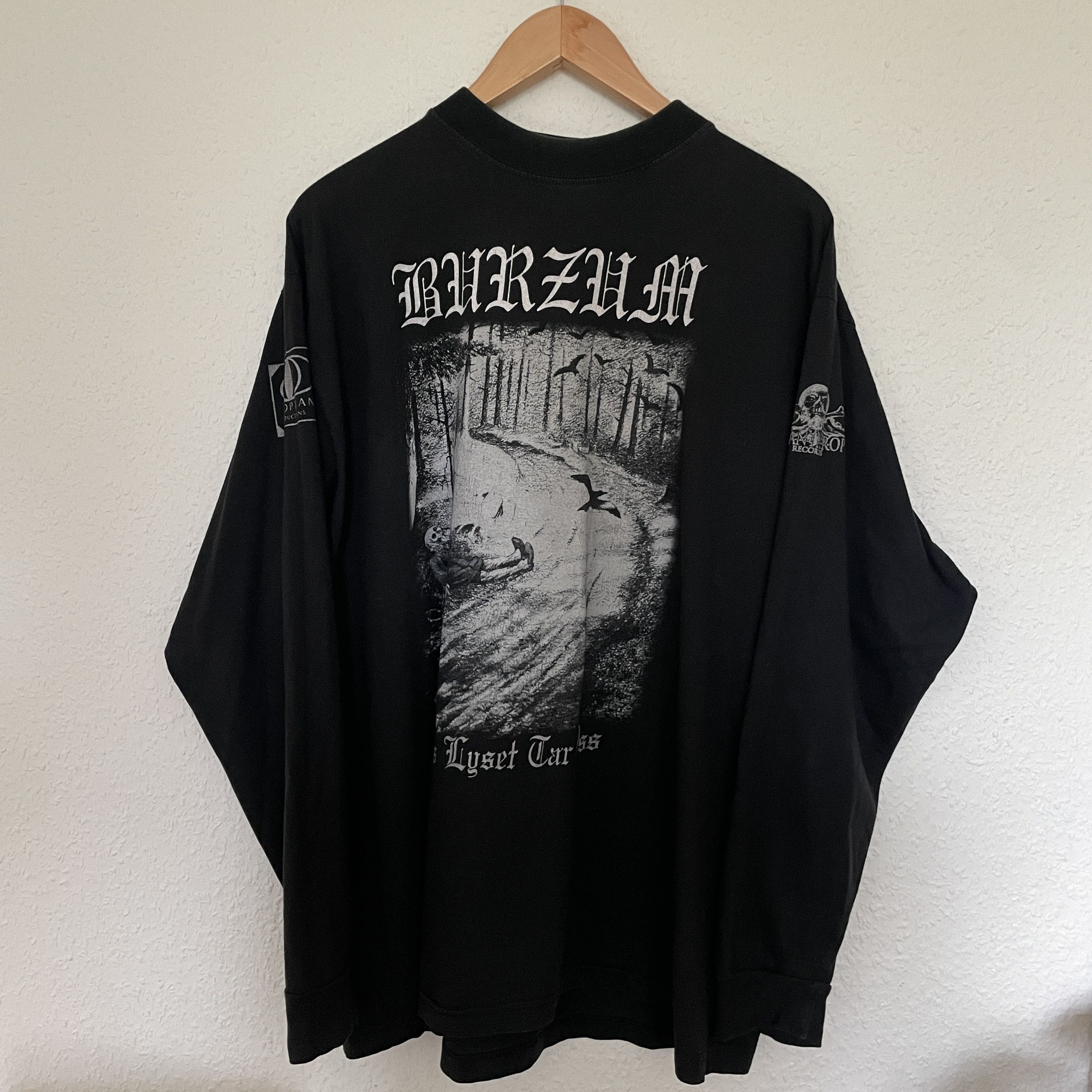 Vintage Vintage rare 1998 Burzum Hvis Lyset Tar Oss T-shirt | Grailed