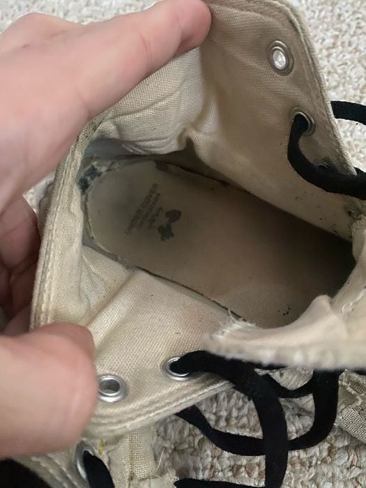 Undercover SS03 Scab Converse Sneaker | Grailed