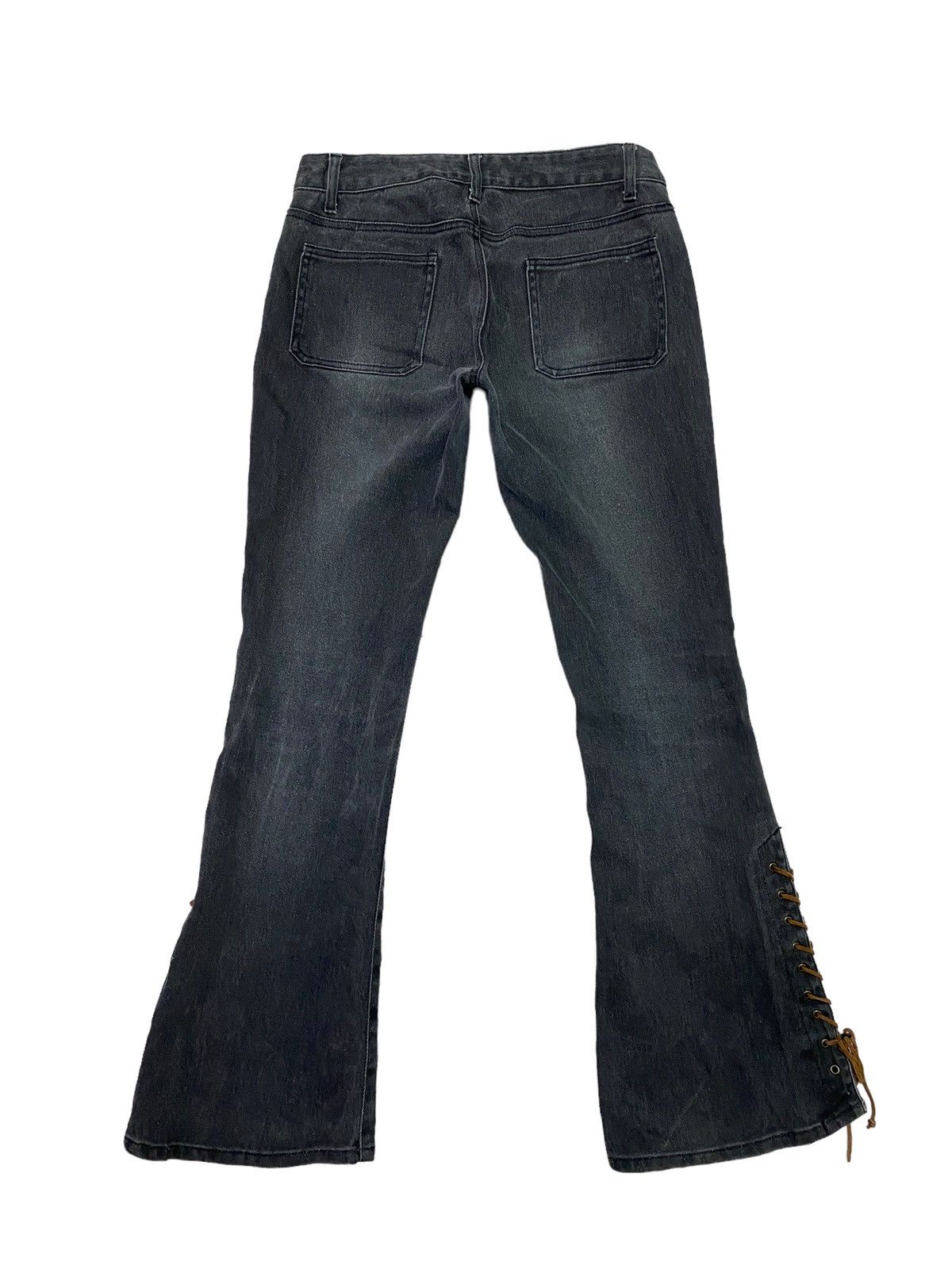 If Six Was Nine Flared Shake Your Soul Bush Pant Low Rise Denim S46k ...