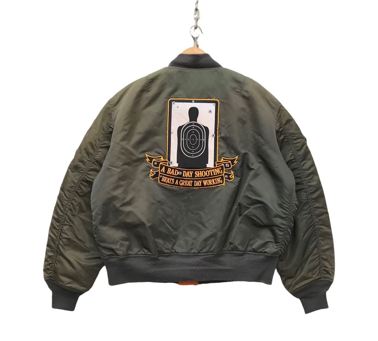 Alpha Industries Faded Alpha Industries MA-1 Military Target Patches ...