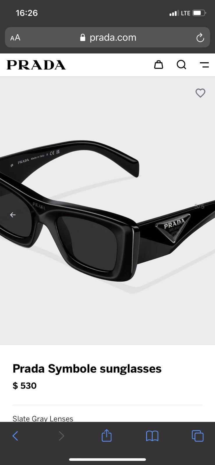 Vintage PRADA SPR13Z SYMBOLE RUNWAY GEOMETRIC PUNK ROCK SUNGLASSES ...